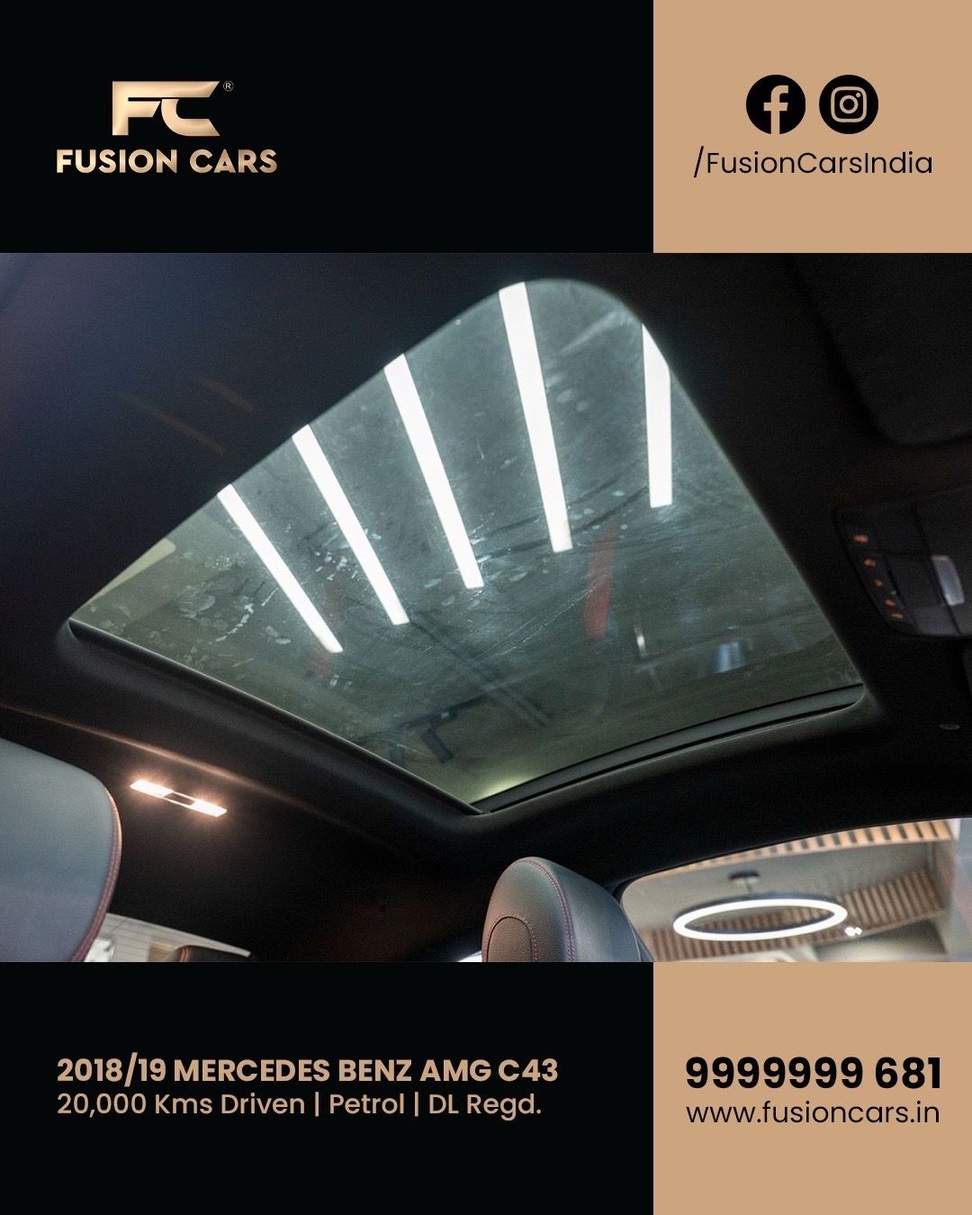 Buy Used Mercedes-Benz C-Class AMG C43 of 2018 model @ 55,00,000 INR in ...