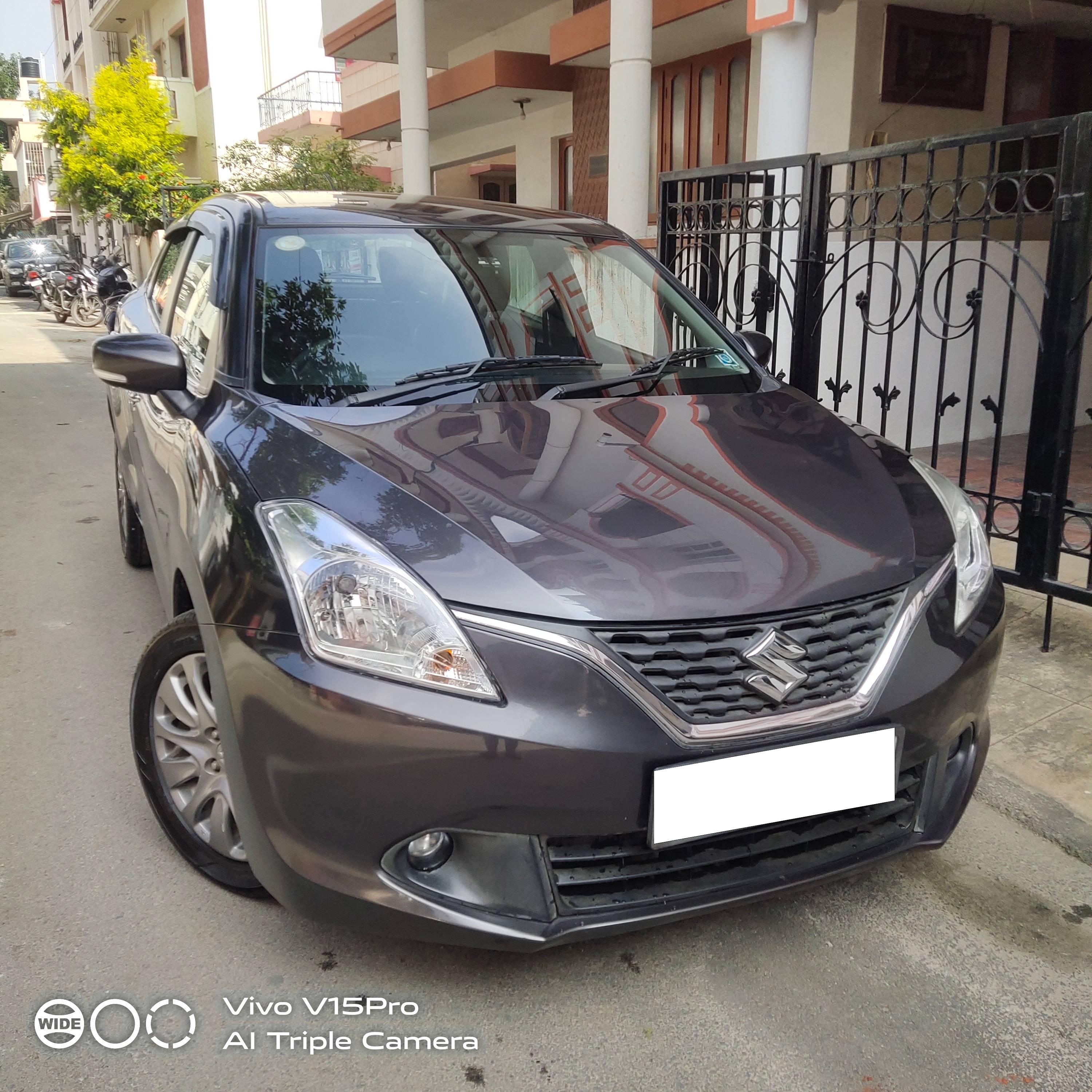Used Maruti Baleno 1.2 Zeta Car in Bangalore, 2018 Model - Find Best ...