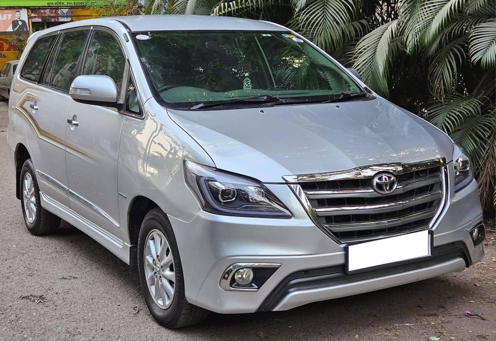 Used Toyota Innova 2.5 Z Diesel 7 Seater BS IV Car in Pune, 2014 Model ...