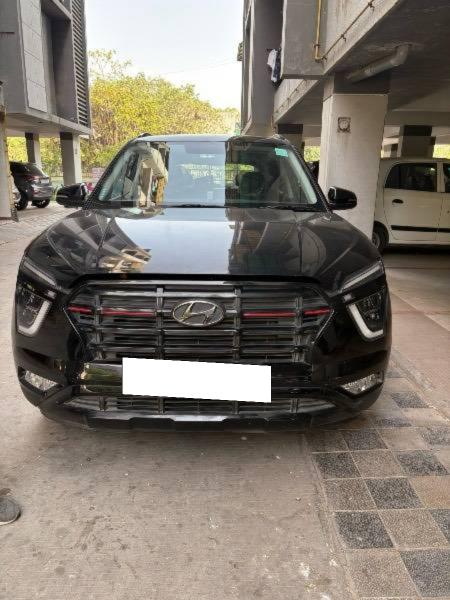 Used Hyundai Creta S Plus Knight Car in Ahmedabad, 2023 Model - Find ...