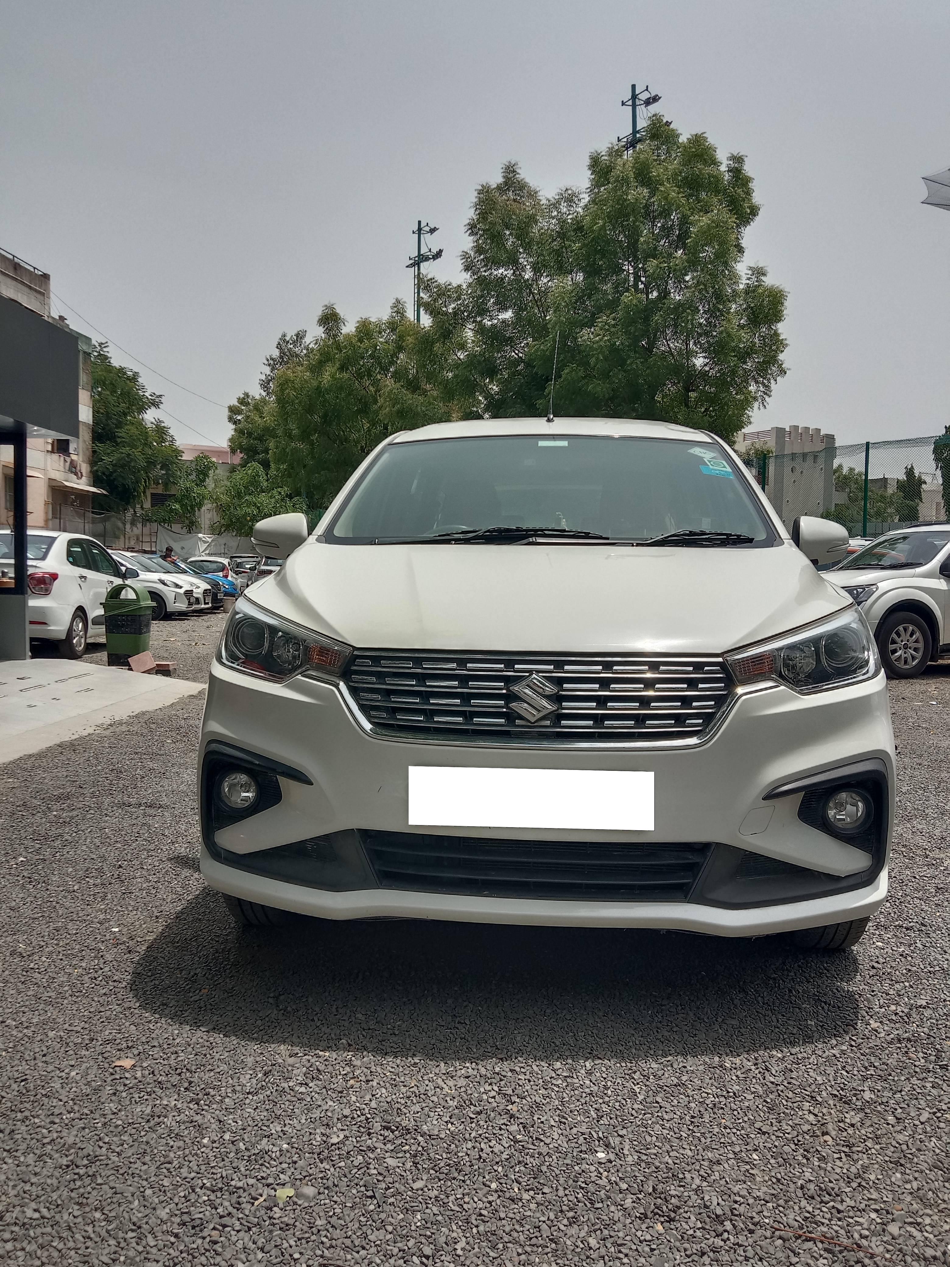 Used Maruti Ertiga CNG VXI Car in Ahmedabad, 2021 Model - Find Best Deals! | CarDekho.com