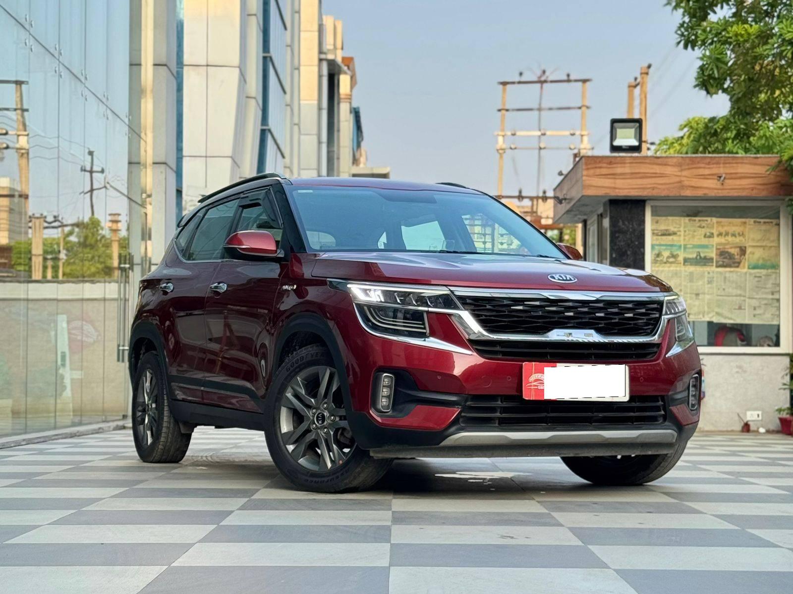 Used Kia Seltos HTX Plus AT D Car in Noida, 2019 Model - Find Best ...