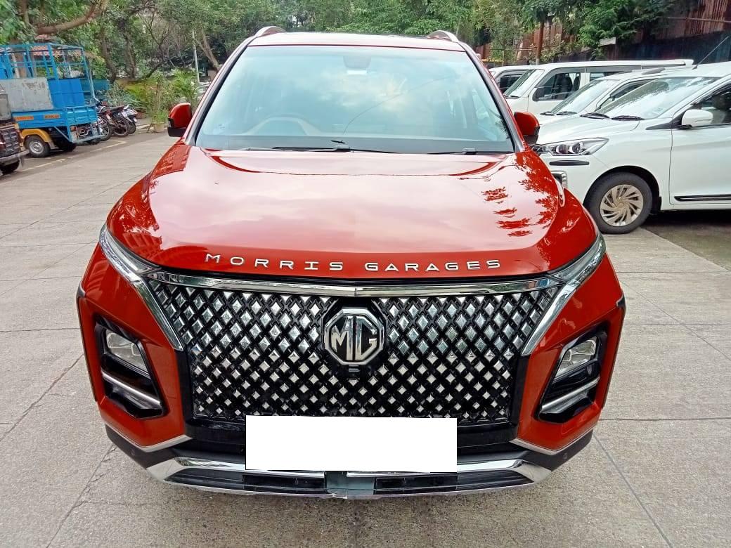 Used MG Hector Plus Sharp Pro CVT 7 Str Car in Thane, 2023 Model - Find ...