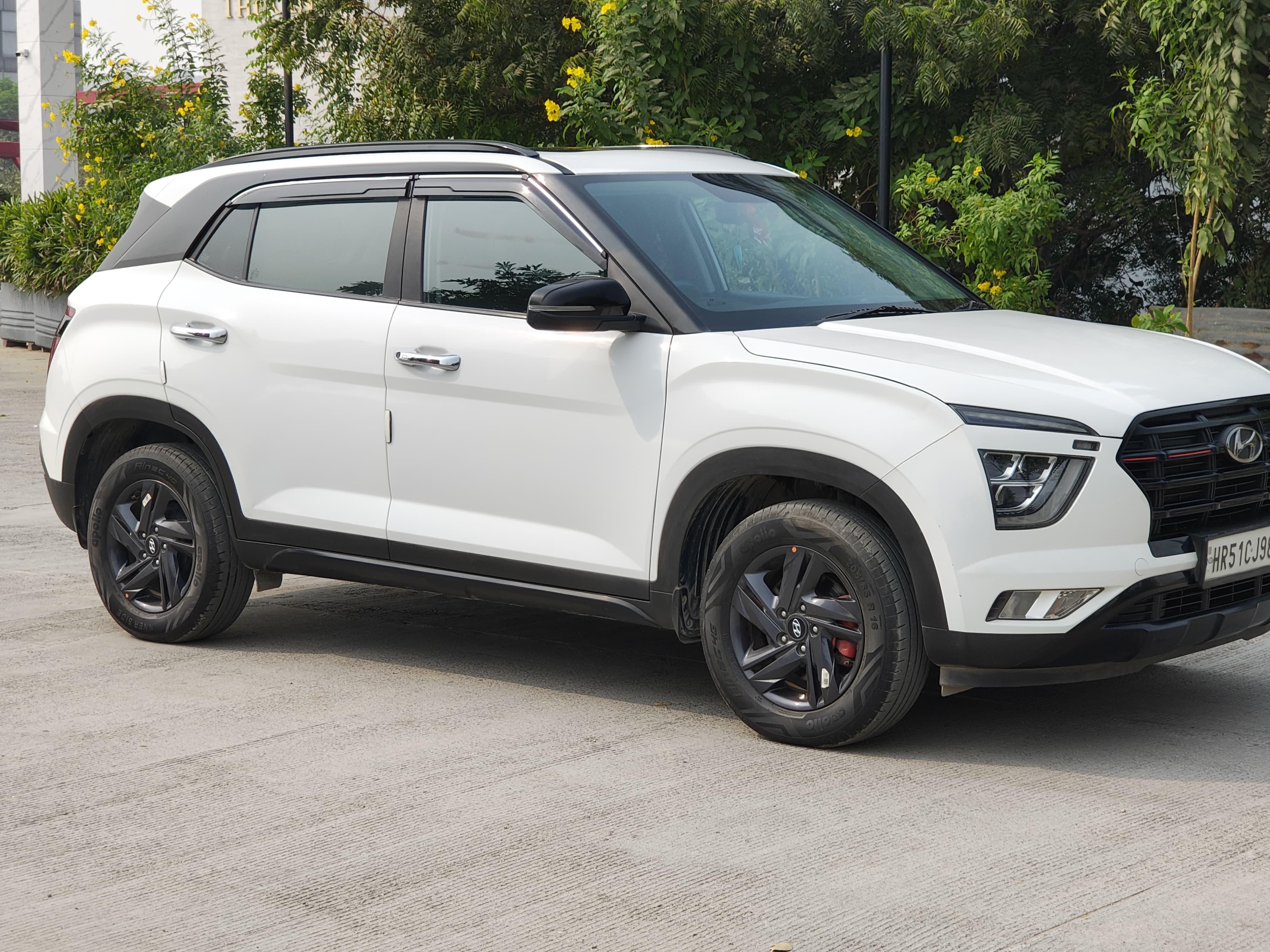 Used Hyundai Creta S Plus Knight BSVI Car in Faridabad, 2022 Model ...