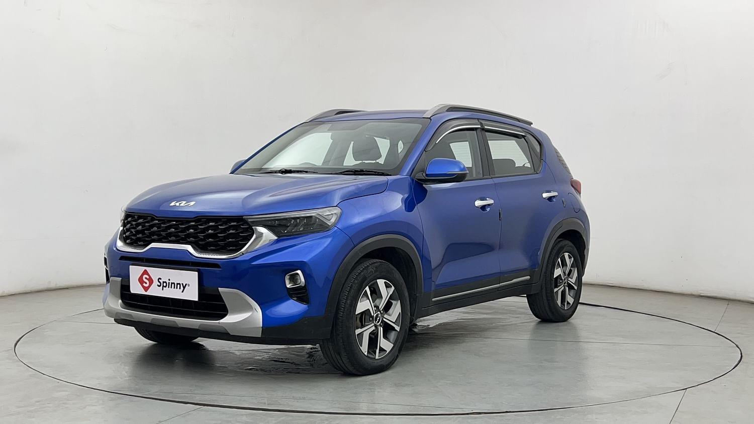 Used Kia Sonet HTX Turbo iMT Car in Kanchipuram, 2021 Model - Find Best ...