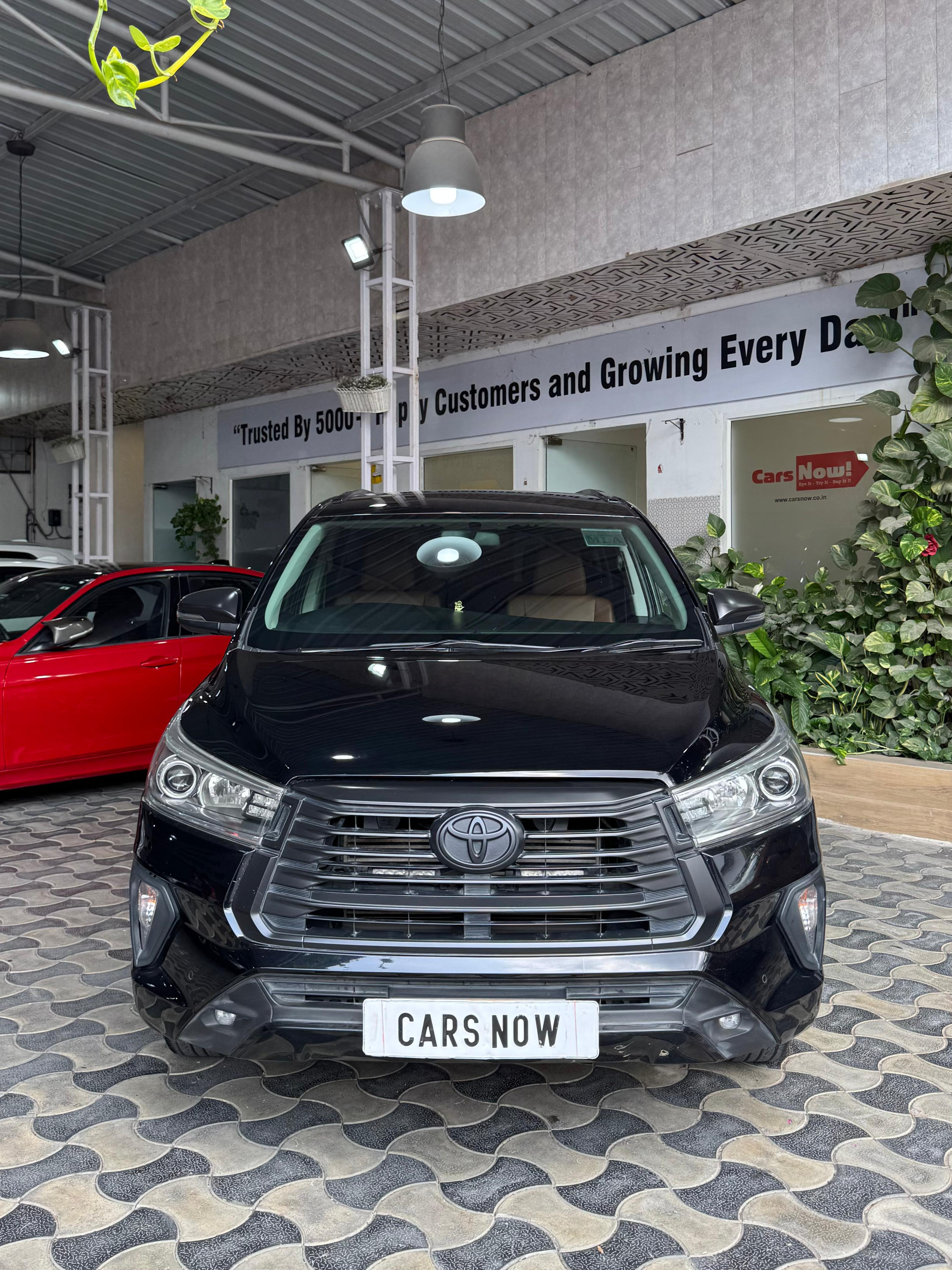Used Toyota Innova Crysta 2.4 ZX 7 STR AT Car in Hyderabad, 2021 Model ...