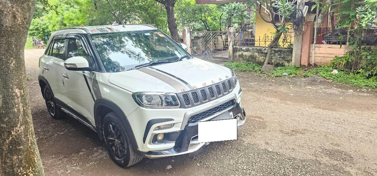 Used Maruti Vitara Brezza ZDi Plus AMT Car in Miraj, 2019 Model - Find ...
