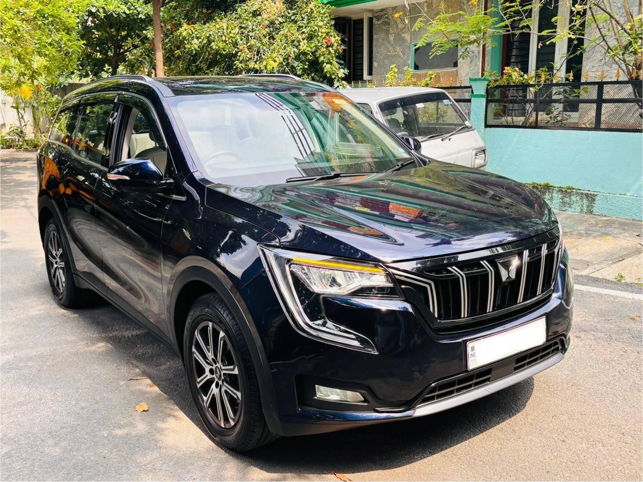 Used Mahindra XUV700 AX7L 7Str Diesel AT AWD Car in Bangalore, 2022 ...