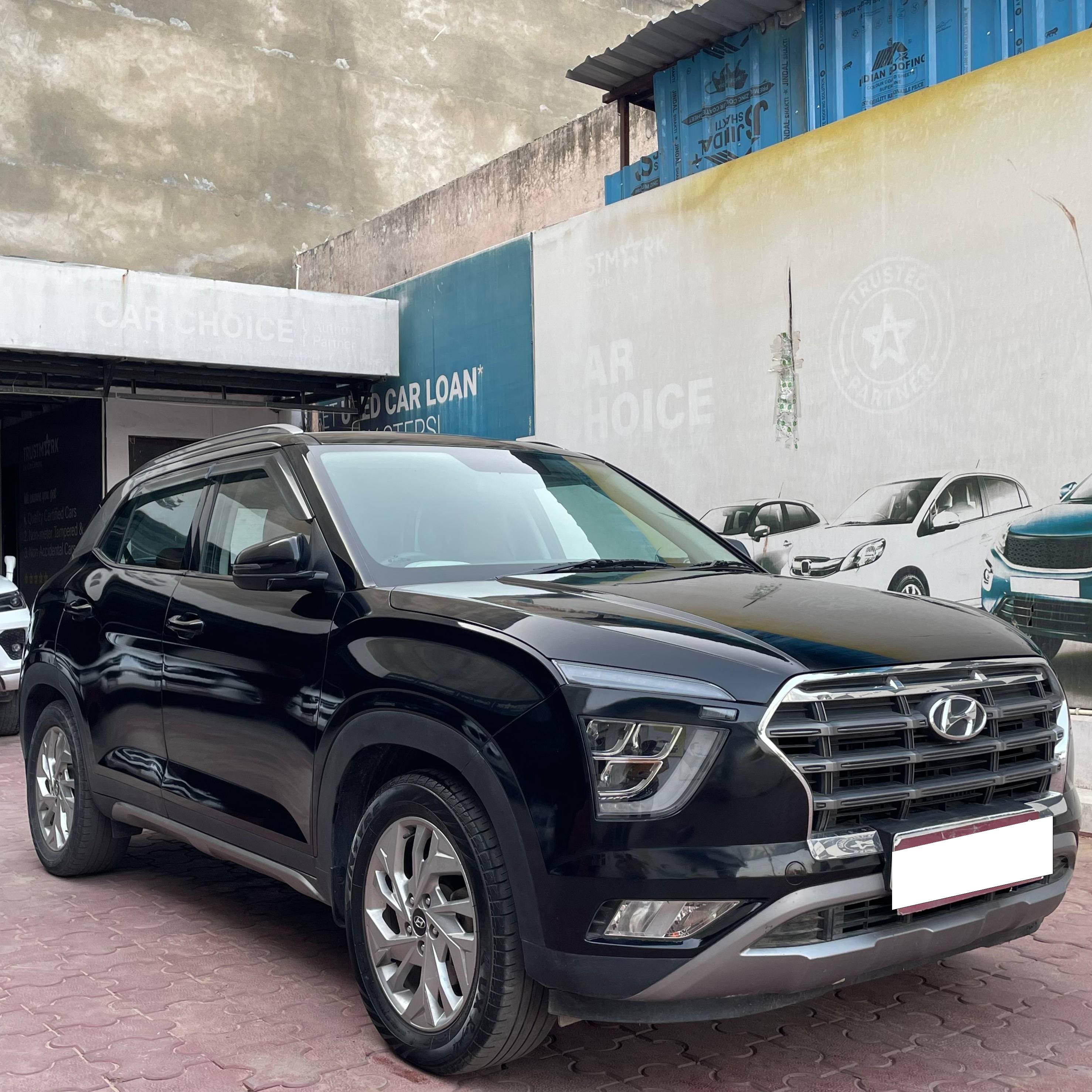 Used Hyundai Creta SX Executive Diesel BSVI Car in Jaipur, 2021 Model ...