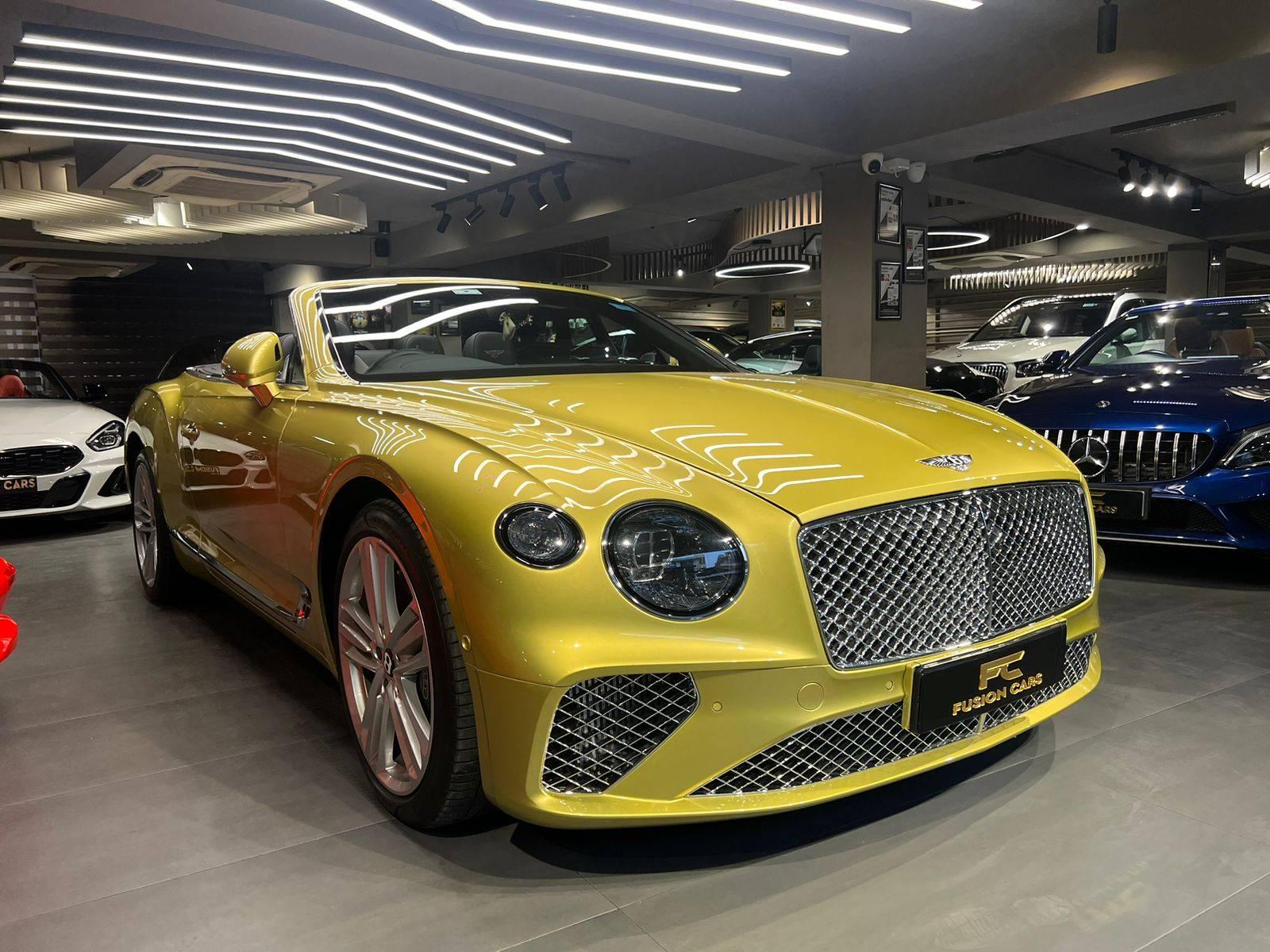 Used Bentley Continental GT V8 Convertible Car in New Delhi, 2023 Model ...