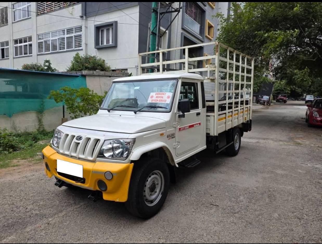 Used Mahindra BOLERO PIK UP Extra Strong 4WD PS Car in Bangalore, 2022 ...