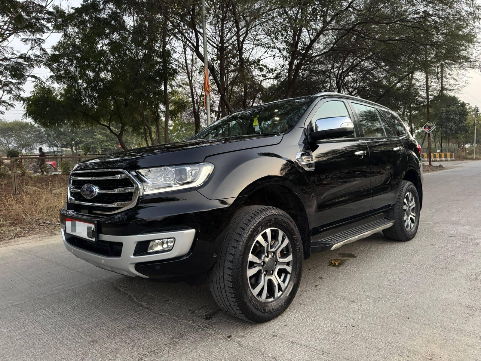 Used Ford Endeavour Titanium 4X2 AT Car in Indore, 2021 Model - Find ...