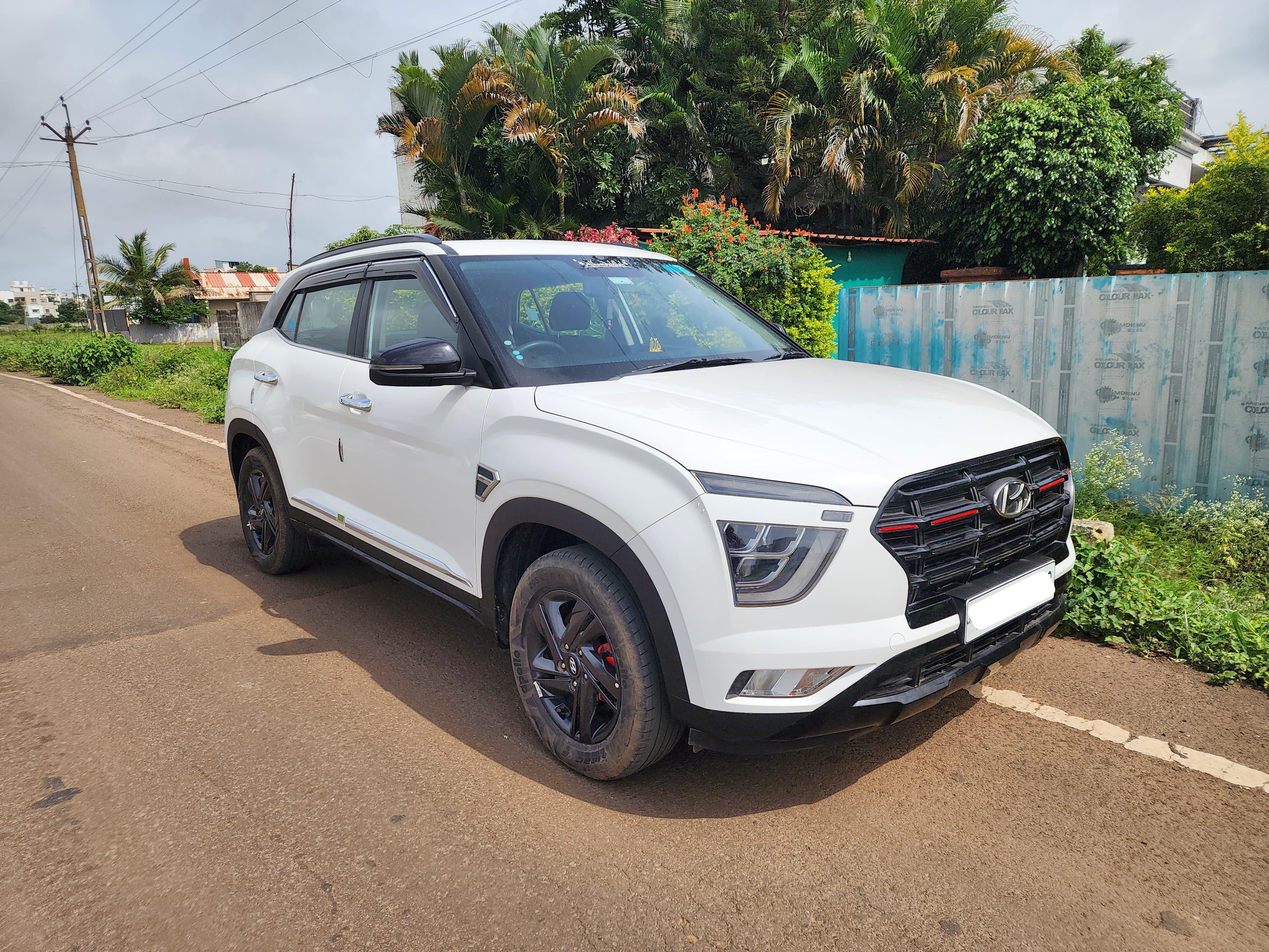 Used Hyundai Creta S Plus Knight Car in Kolhapur, 2023 Model - Find Best Deals! | CarDekho.com