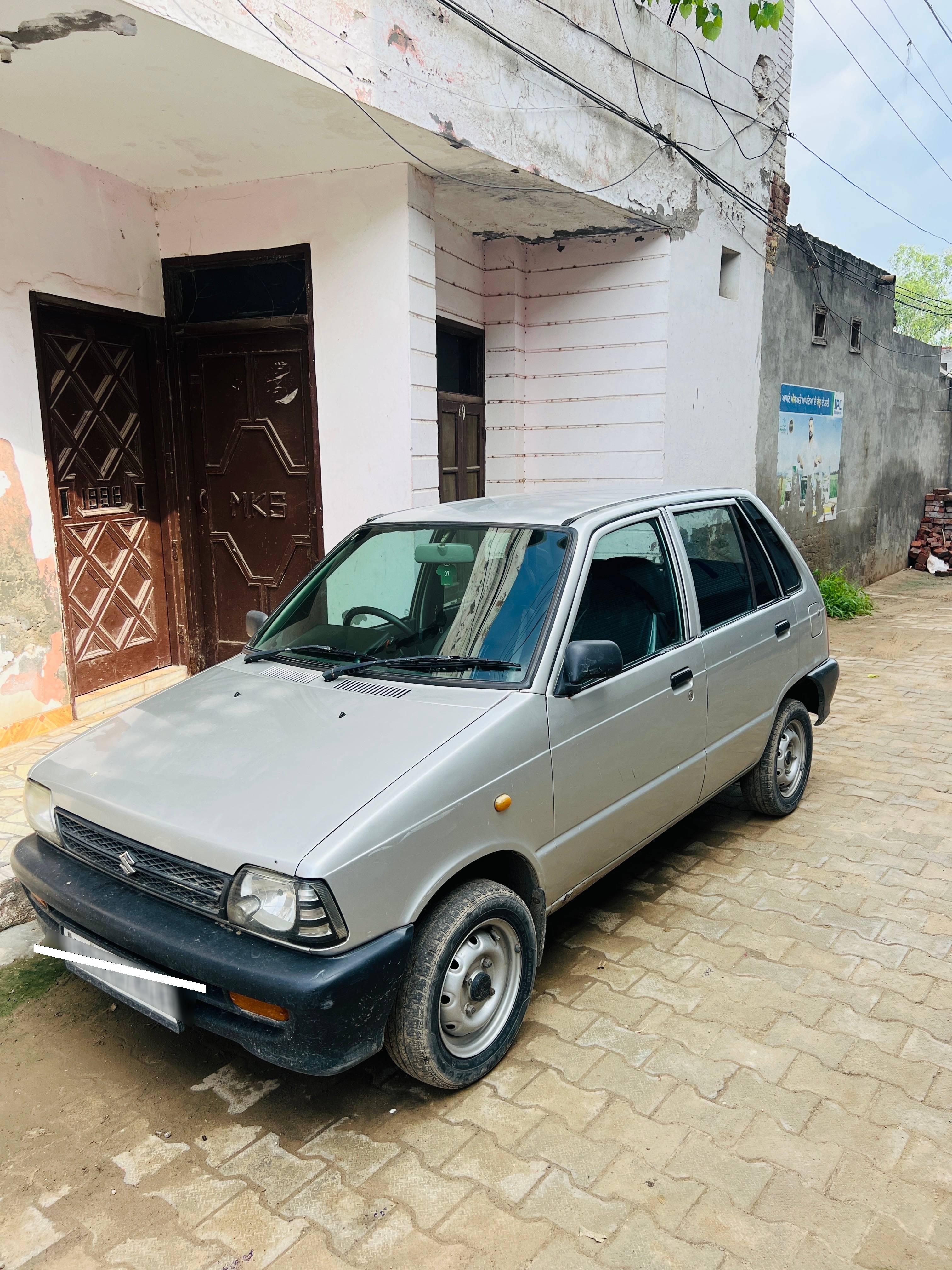 Used Maruti 800 AC Car in Bathinda, 2007 Model - Find Best Deals ...