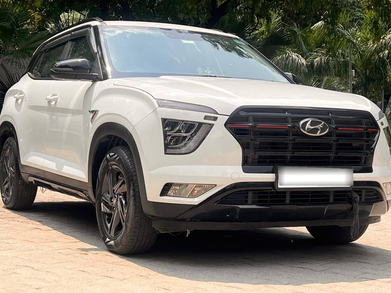 Used Hyundai Creta S Plus Knight Car in New Delhi, 2022 Model - Find ...