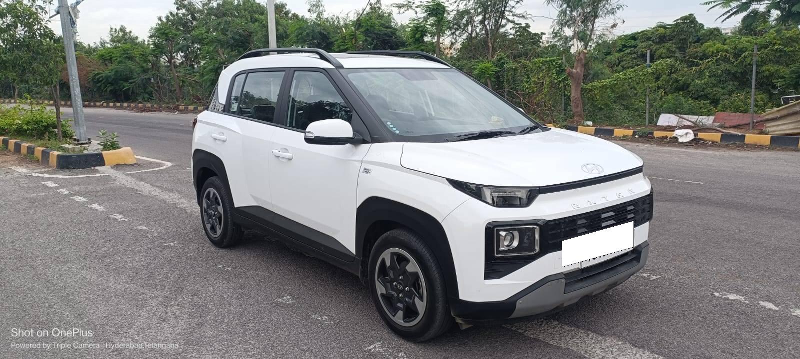 Used Hyundai Exter SX AMT Car in Hyderabad, 2025 Model - Find Best ...