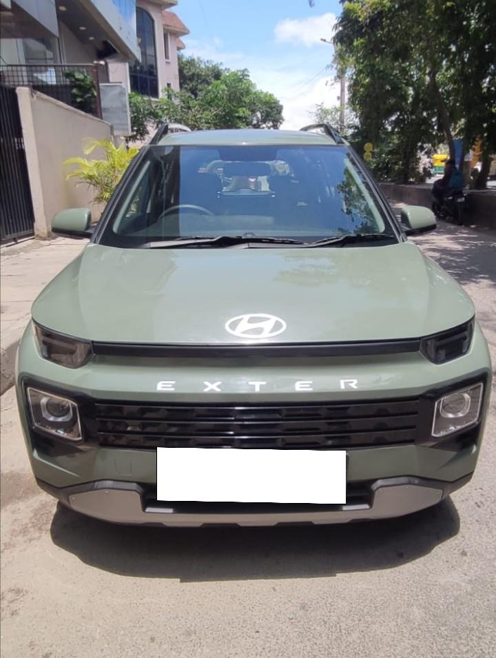 Used Hyundai Exter SX CNG 4 Cylinder Car in Bangalore, 2023 Model ...