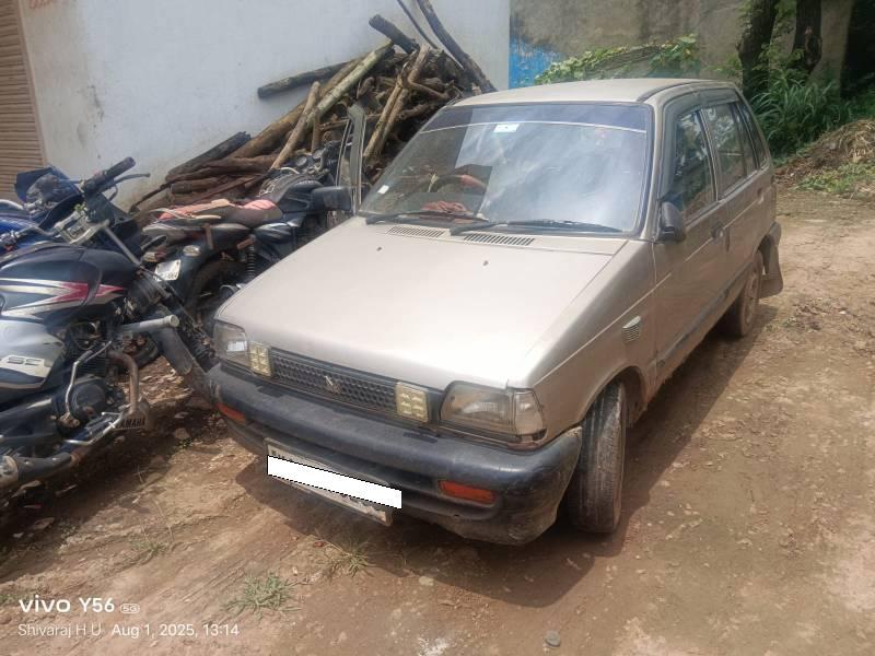 Used Maruti 800 AC Car in Haveri, 2003 Model - Find Best Deals ...