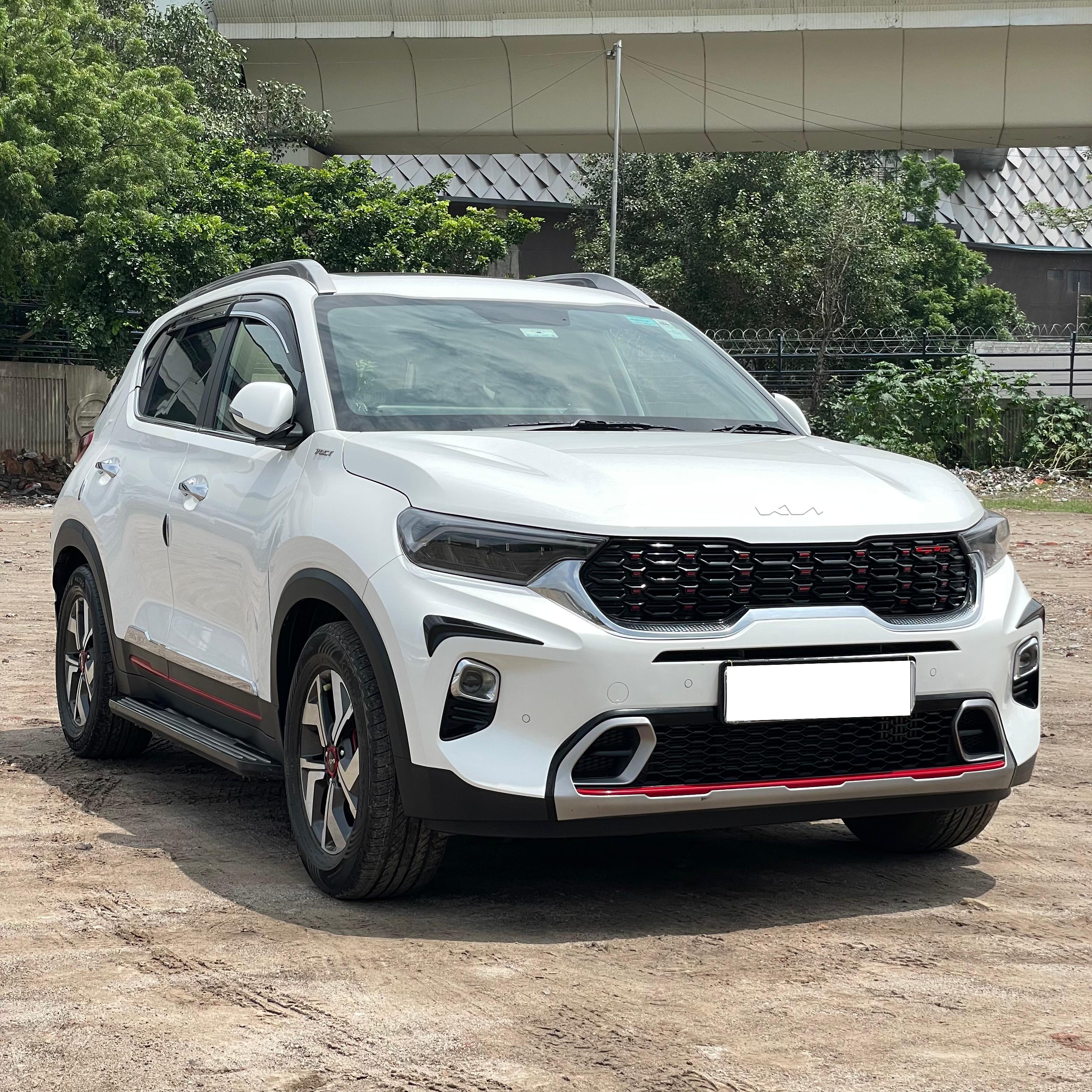 Used Kia Sonet GTX Plus Turbo iMT BSVI Car in New Delhi, 2022 Model ...