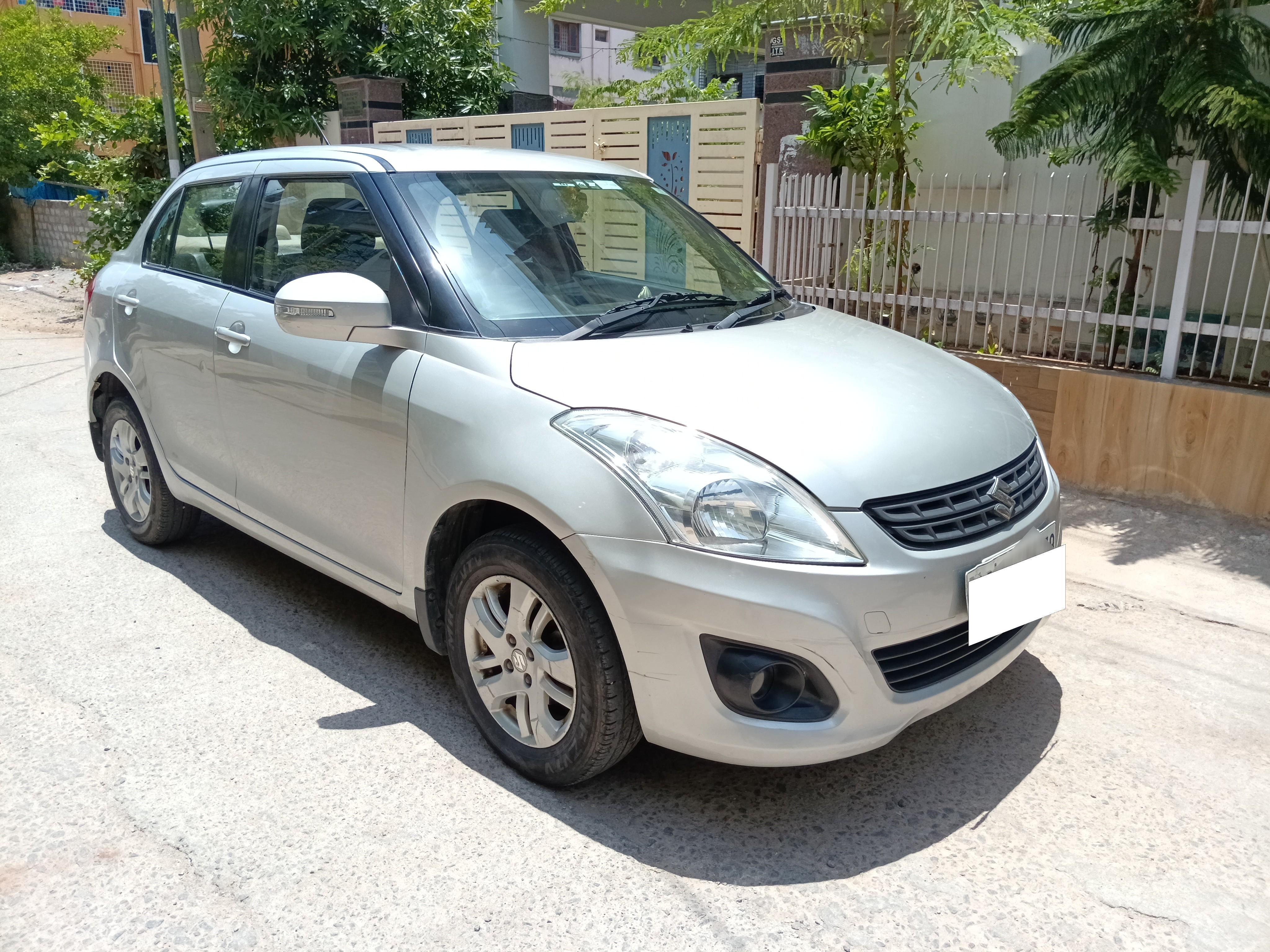 Used Maruti Swift Dzire ZXI Car in Hyderabad, 2014 Model - Find Best ...