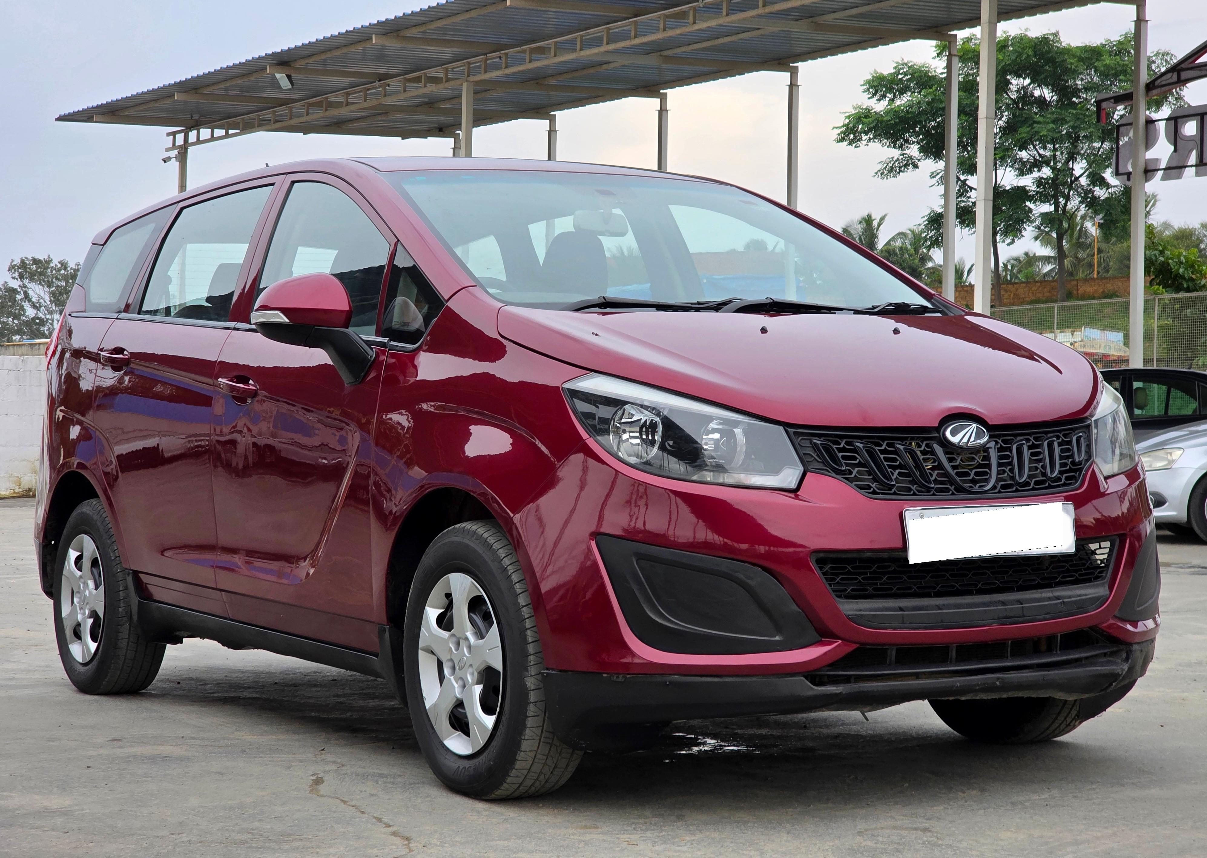 Used Mahindra Marazzo M4 Car in Bangalore, 2019 Model - Find Best Deals ...