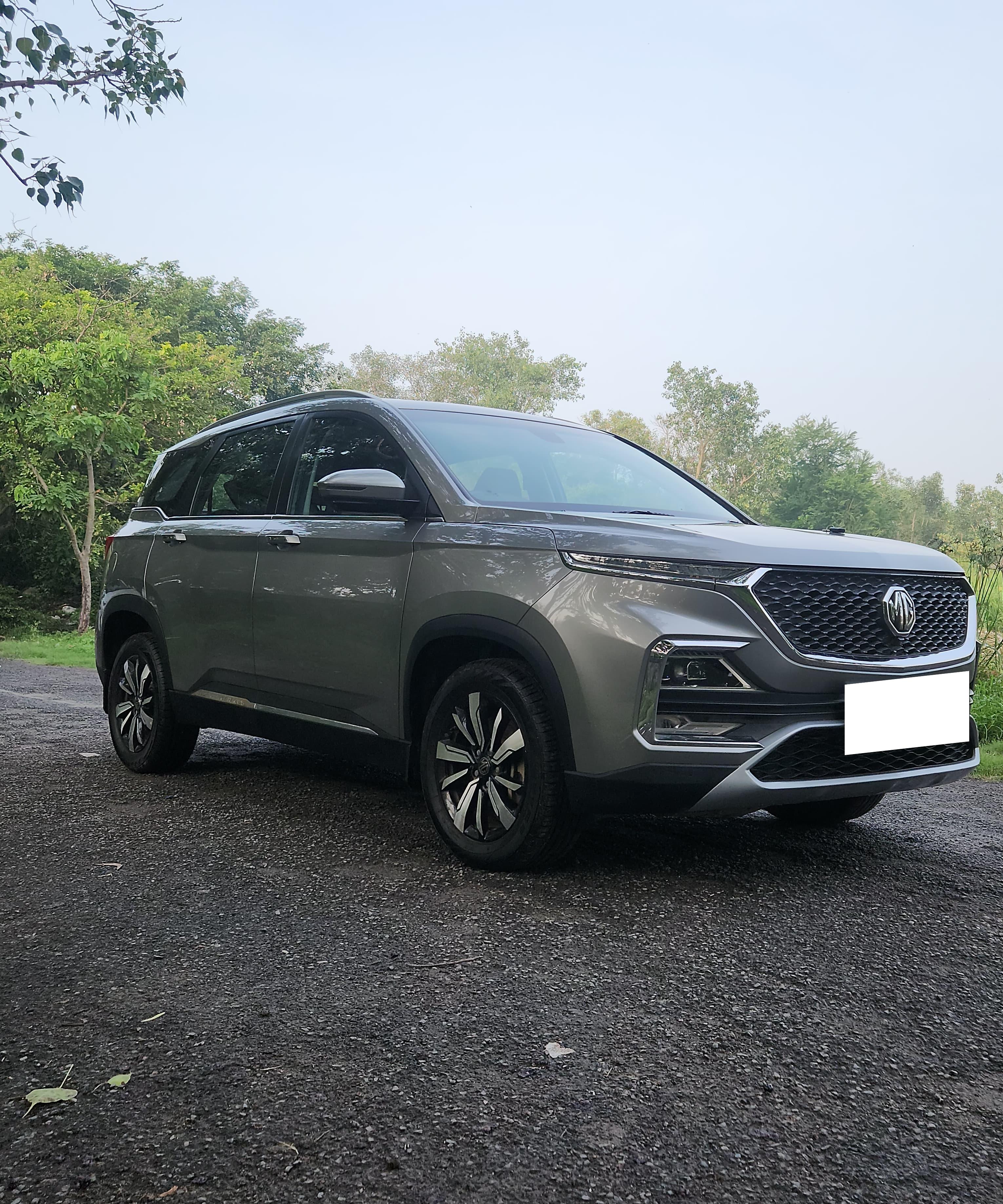 Used MG Hector Hybrid Sharp MT Car in New Delhi, 2020 Model - Find Best ...