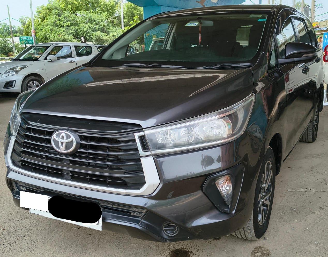 Used Toyota Innova Crysta 2.4 G MT Car in Hisar, 2021 Model - Find Best ...