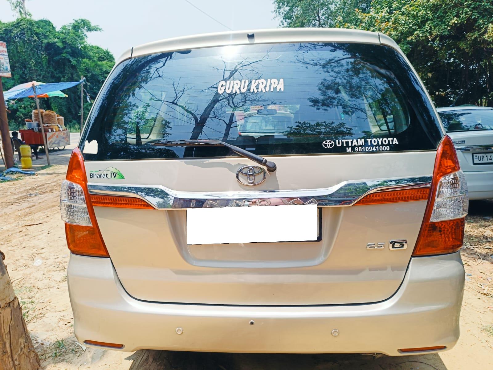 Used Toyota Innova 2.5 G (Diesel) 7 Seater BS IV Car in Kheri, 2015 ...