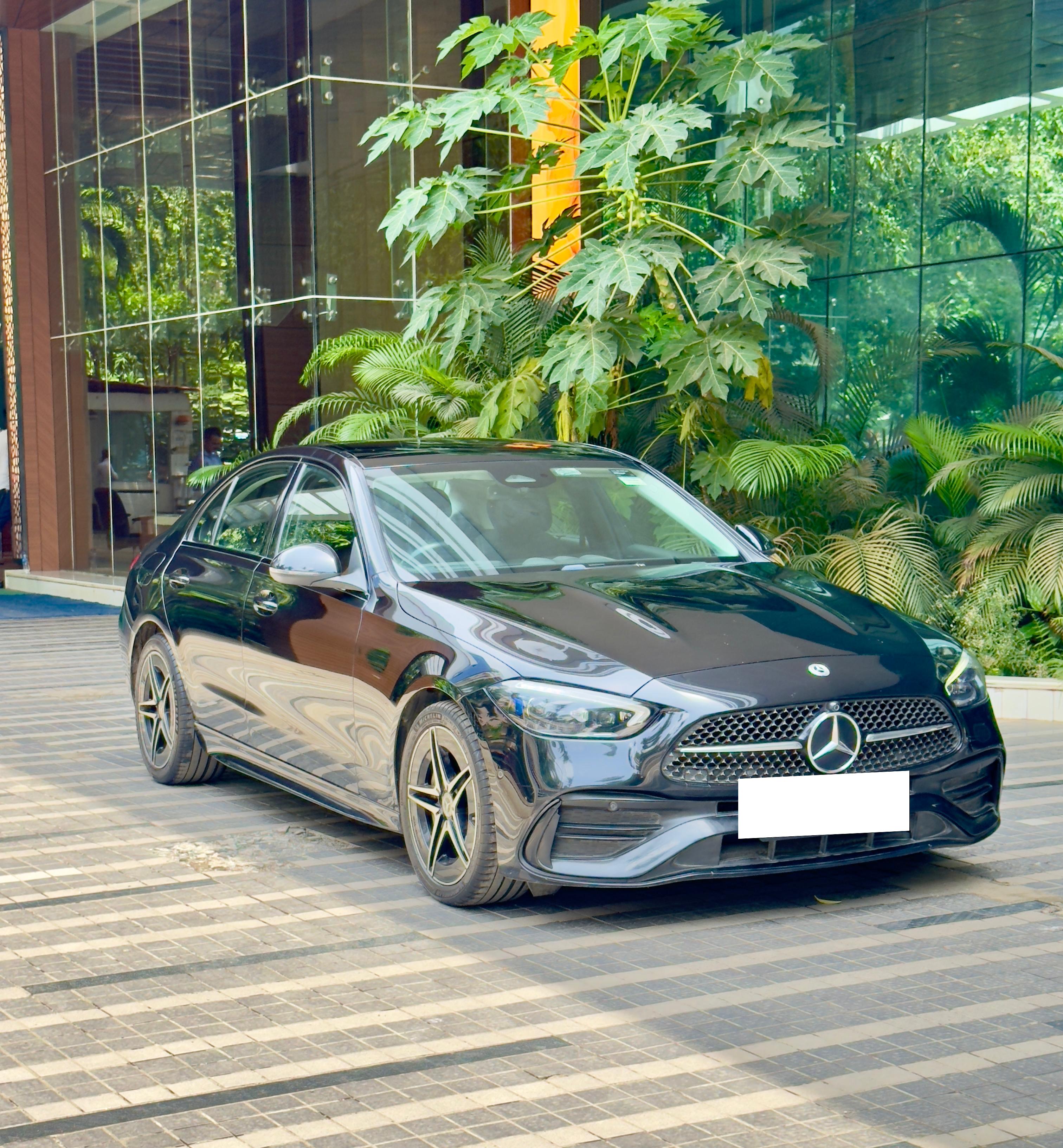 Used Mercedes-Benz C-Class C 300d BSVI Car in Mumbai, 2022 Model - Find ...