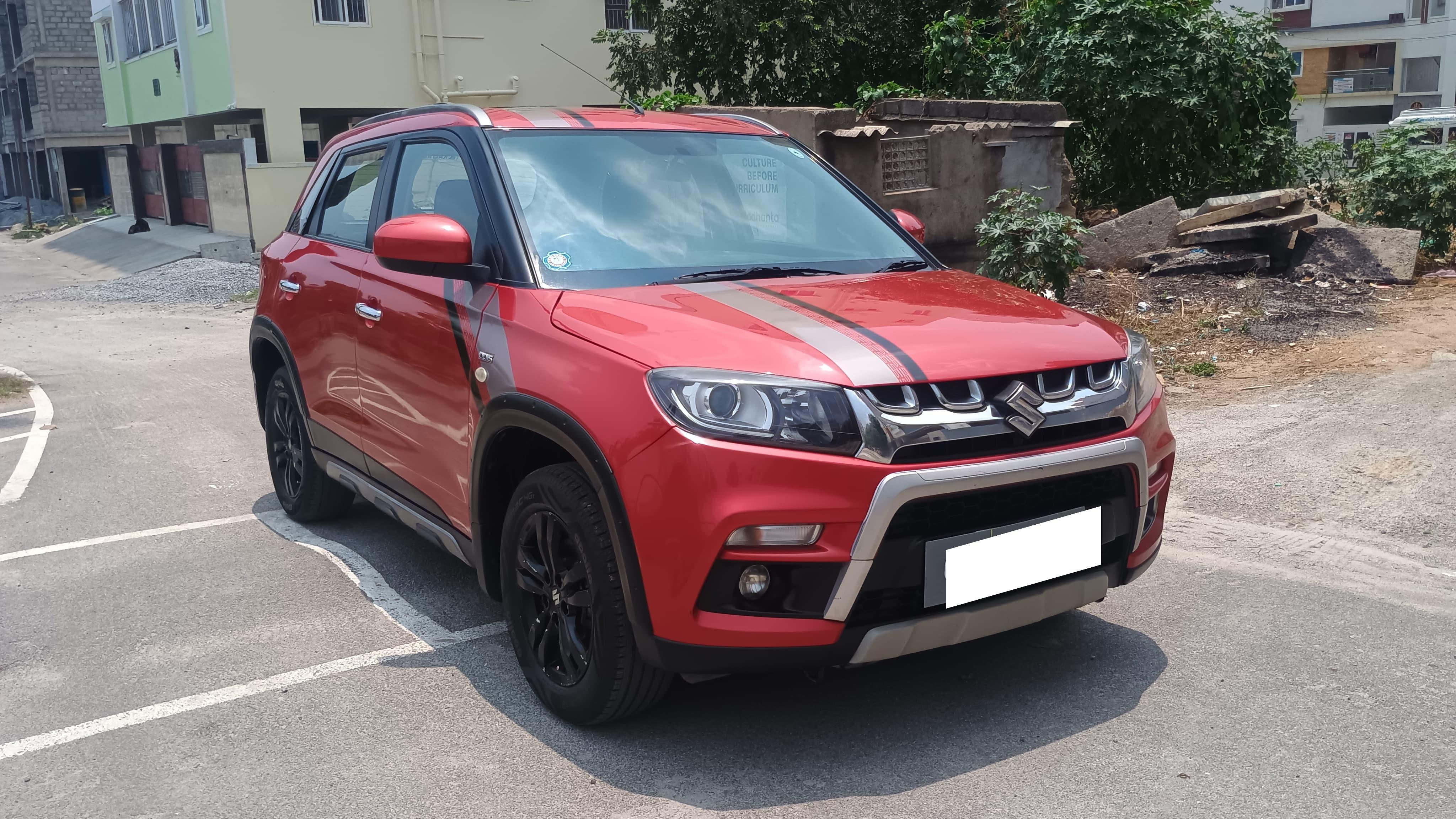 Used Maruti Vitara Brezza ZDi AMT Car in Bangalore, 2019 Model - Find ...