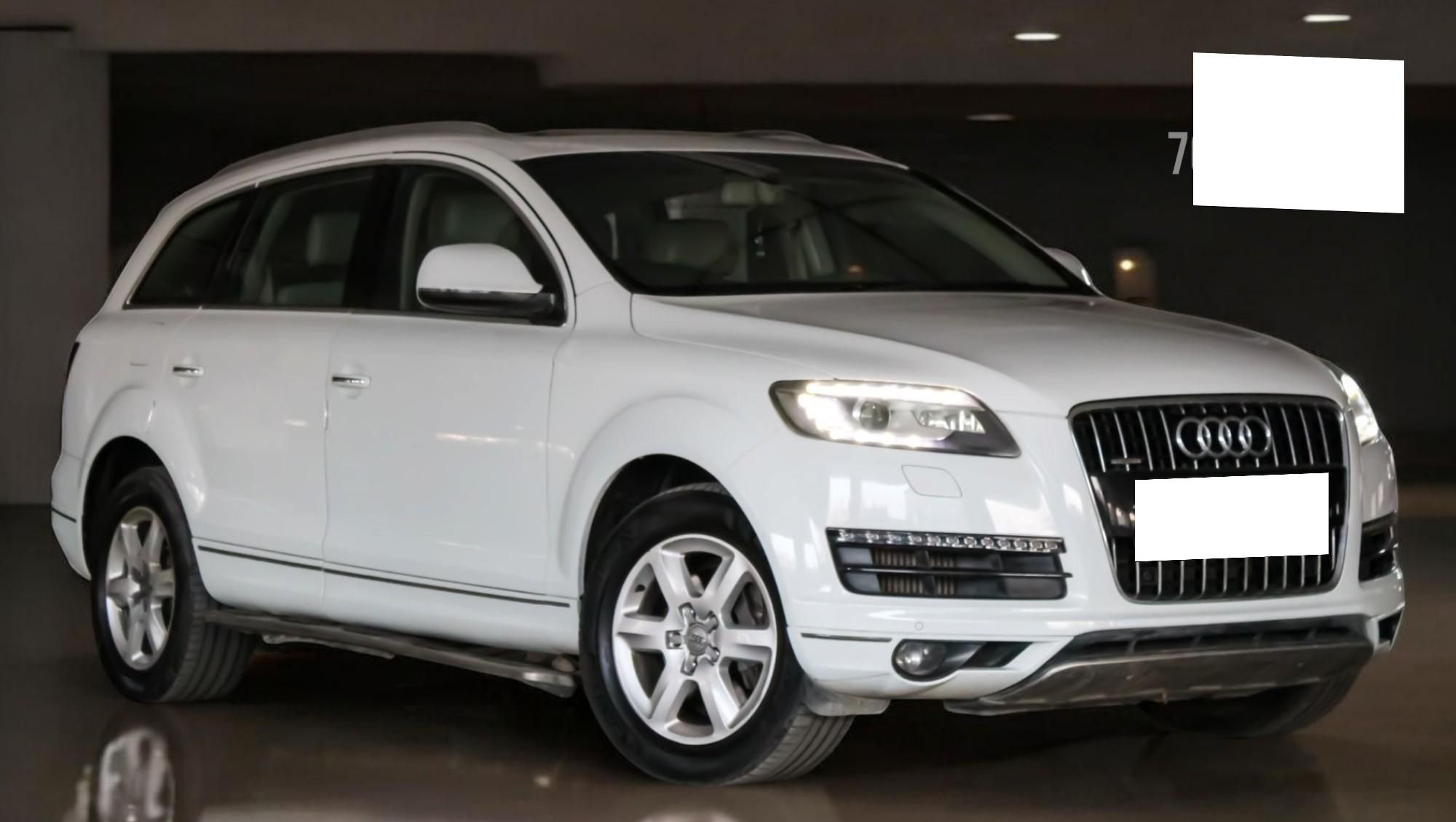 Used Audi Q7 3.0 TDI Quattro Premium Plus Car in Lucknow, 2014 Model ...