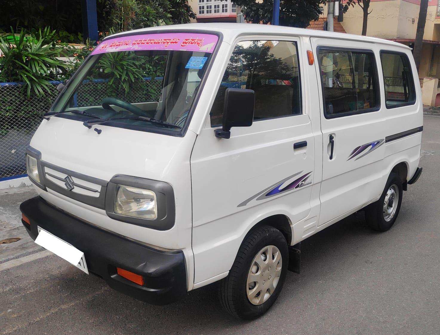 Used 2016 Maruti Omni 796 cc Petrol Manual Car in Bangalore at ₹3.60 ...