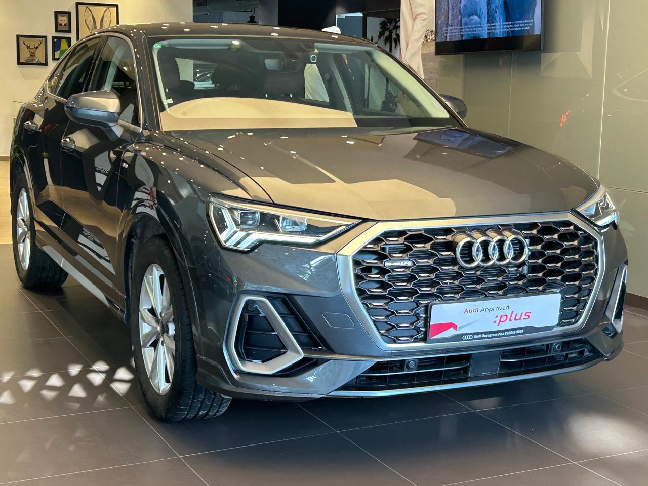 Used Audi Q3 Sportback 40TFSI Quattro Car in Gurgaon, 2024 Model - Find ...