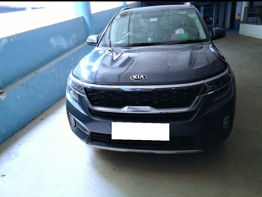 Used Kia Seltos HTX Plus AT D Car in Faridabad, 2019 Model - Find Best ...