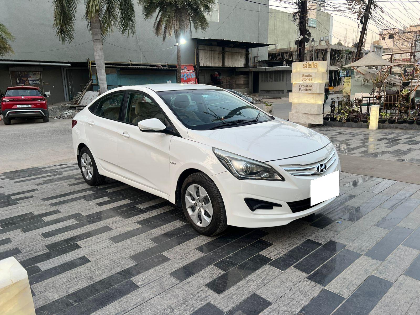 Used 2016 Hyundai Verna 1582 cc Diesel Manual Car in Indore at ₹6.25 ...