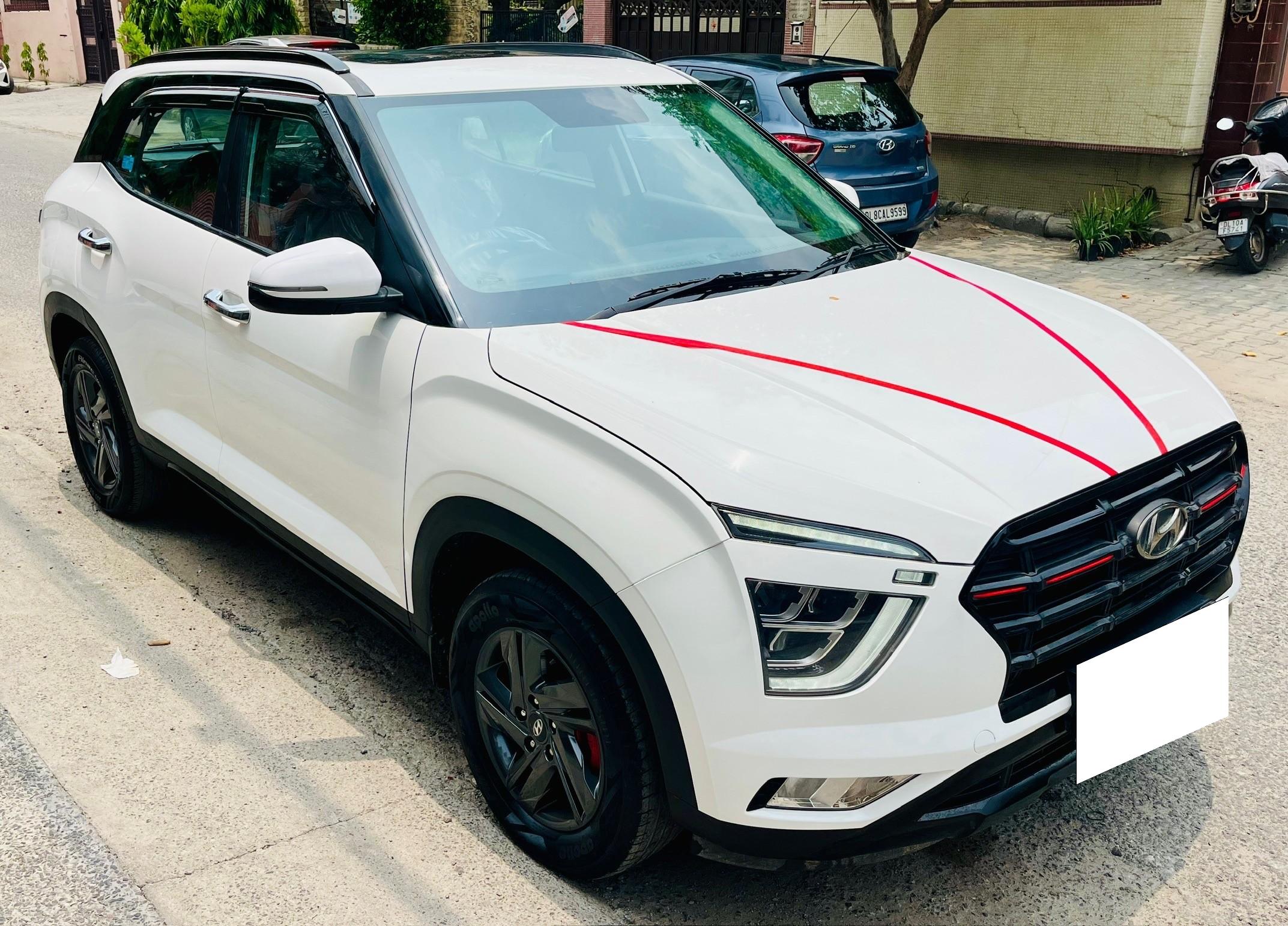 Used Hyundai Creta S Plus Knight Car in New Delhi, 2023 Model - Find ...