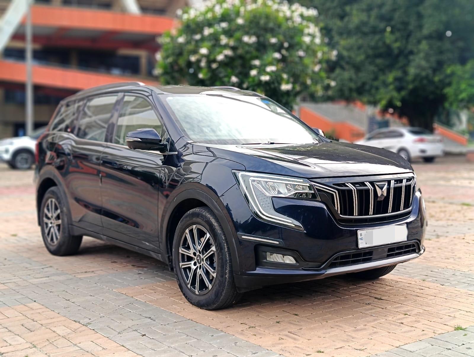 Used Mahindra XUV700 AX7L 7Str AT Car in New Delhi, 2022 Model - Find ...