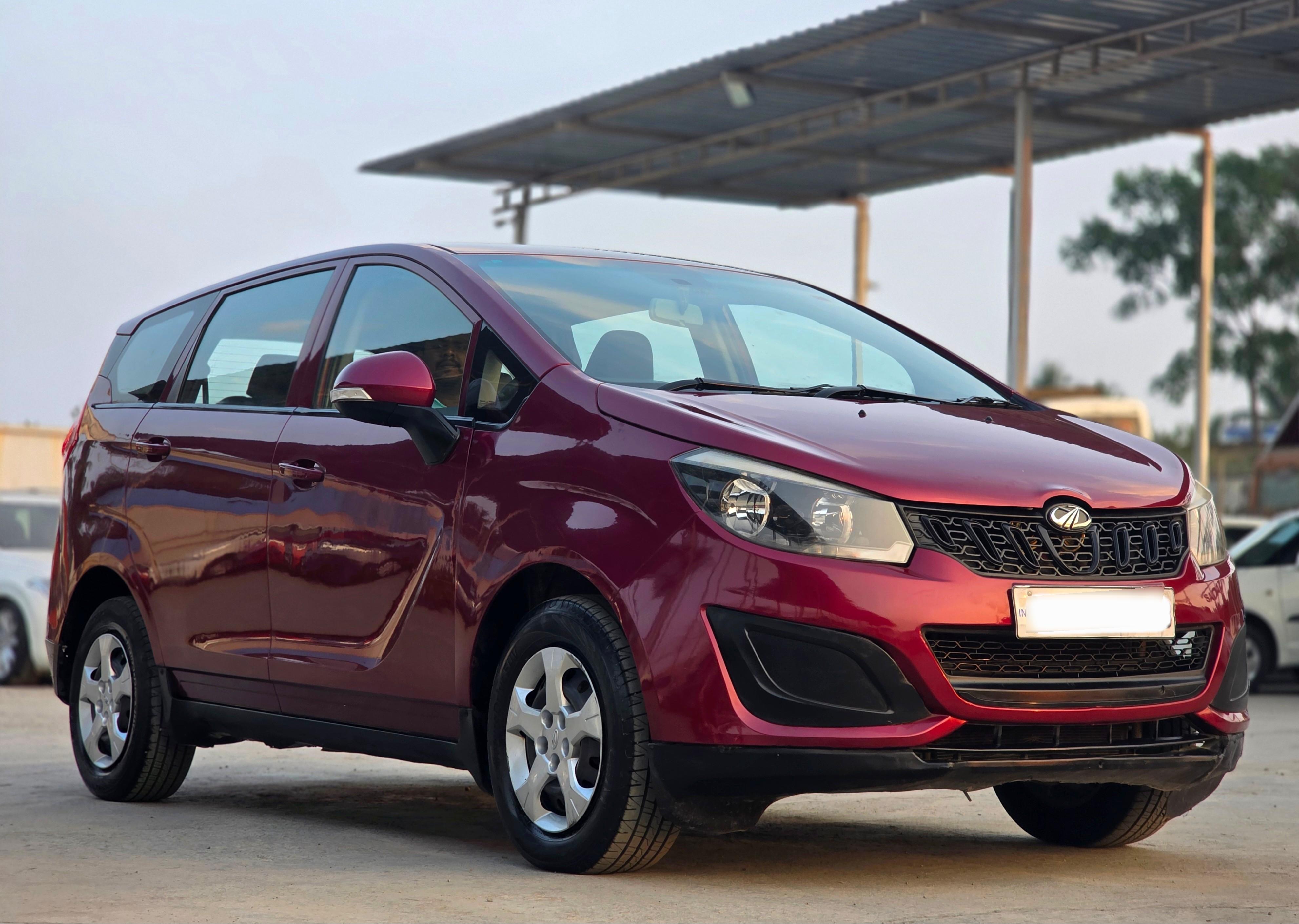 Used 2019 Mahindra Marazzo 1497 cc Diesel Manual Car in Bangalore at ₹4 ...