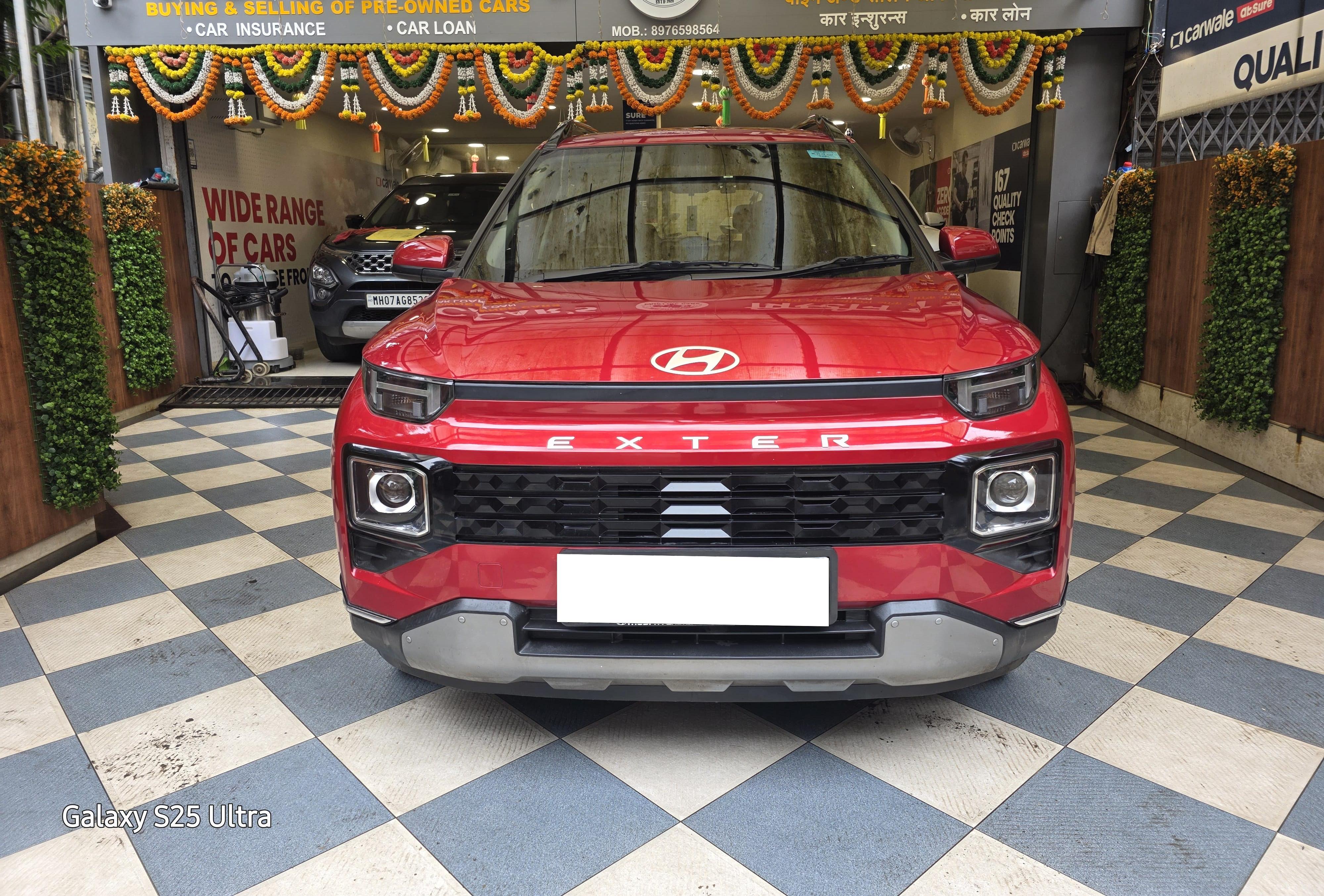 Used 2024 Hyundai Exter 1197 cc Petrol Automatic Car in Mumbai at ₹8.70 ...