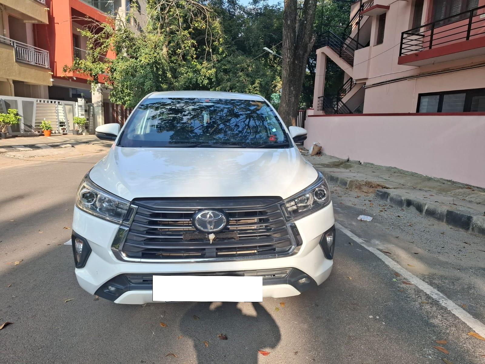 Used 2022 Toyota Innova Crysta 2393 cc Diesel Manual Car in Bangalore ...