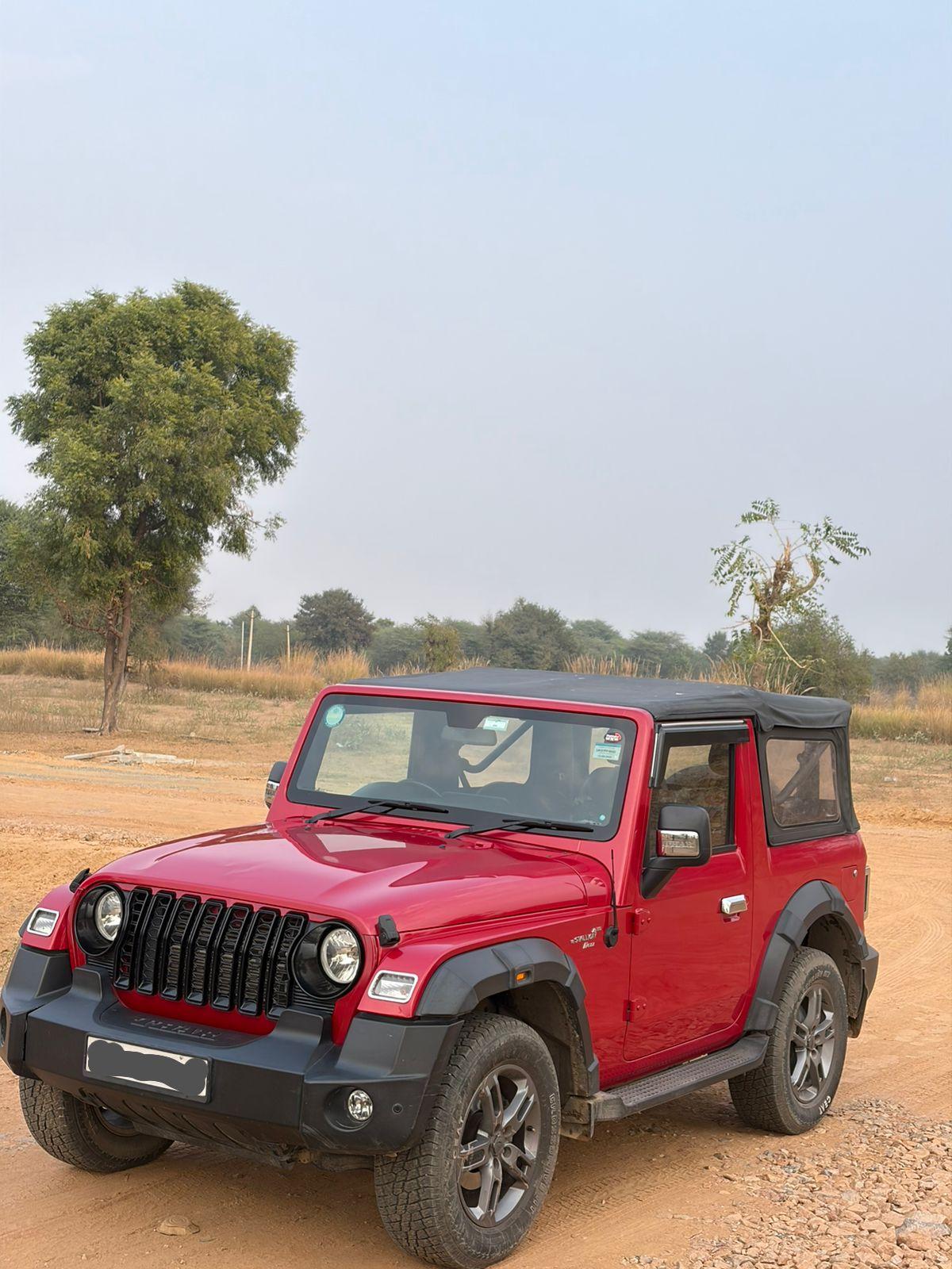 Buy Used Mahindra Thar LX 4WD Convert Top AT BSVI of 2022 model @ 12,92,000 INR in Delhi ...