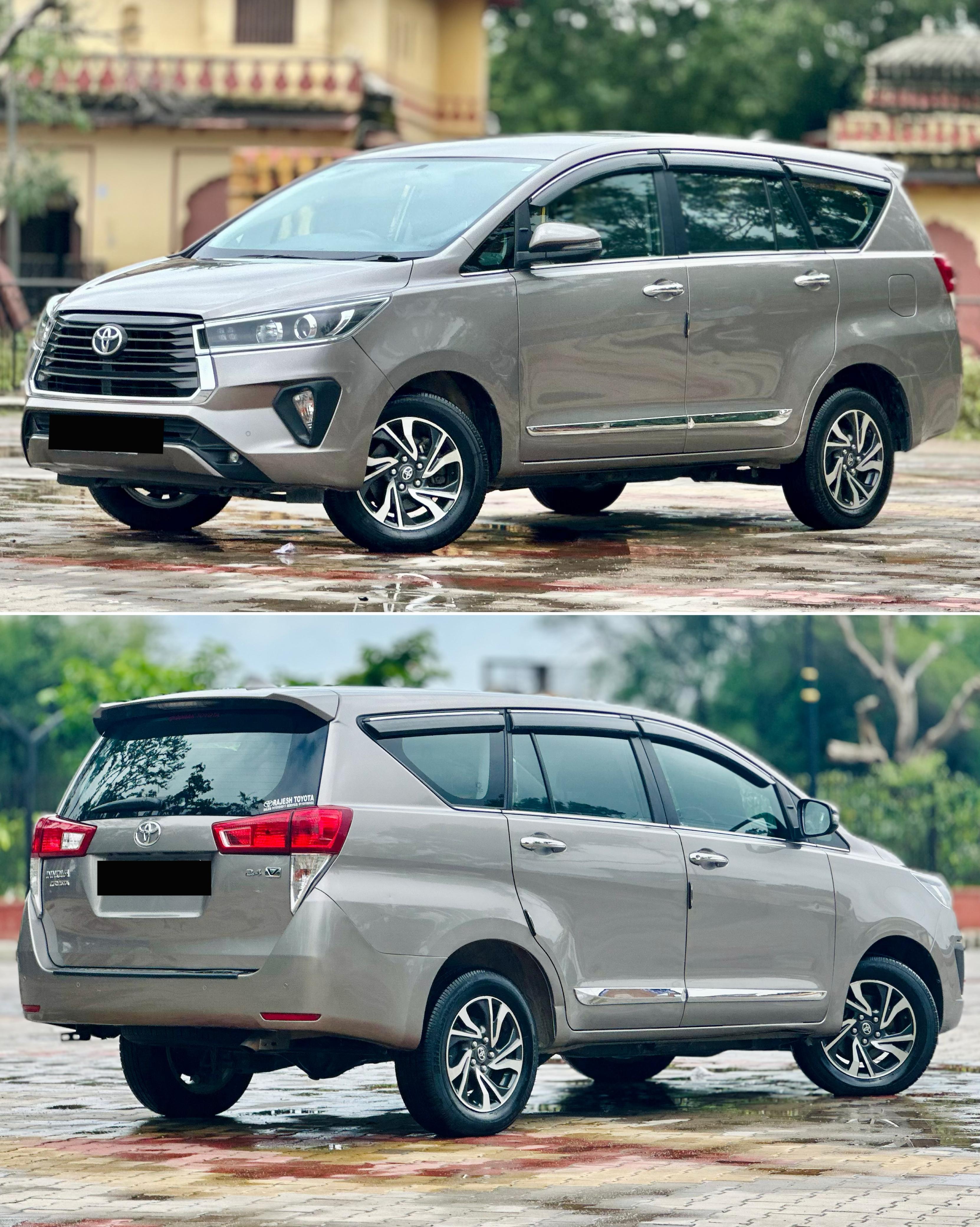 Used 2022 Toyota Innova Crysta 2393 cc Diesel Manual Car in Kota at ₹22 ...