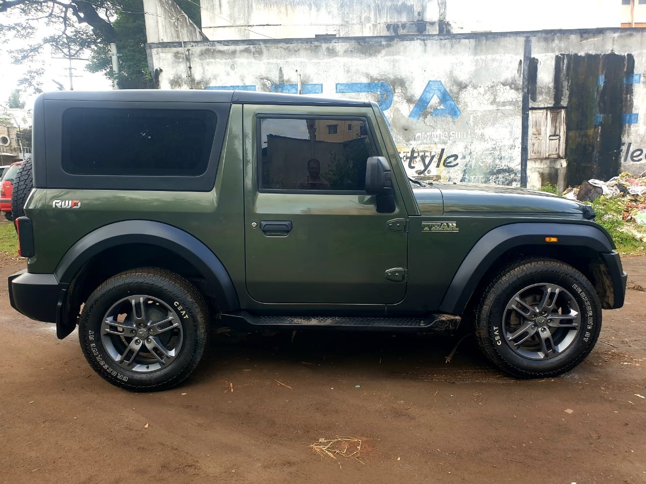 Buy Used Mahindra Thar LX 4-Str Hard Top Diesel RWD BSVI of 2024 model @ 13,50,000 INR in Sangli ...