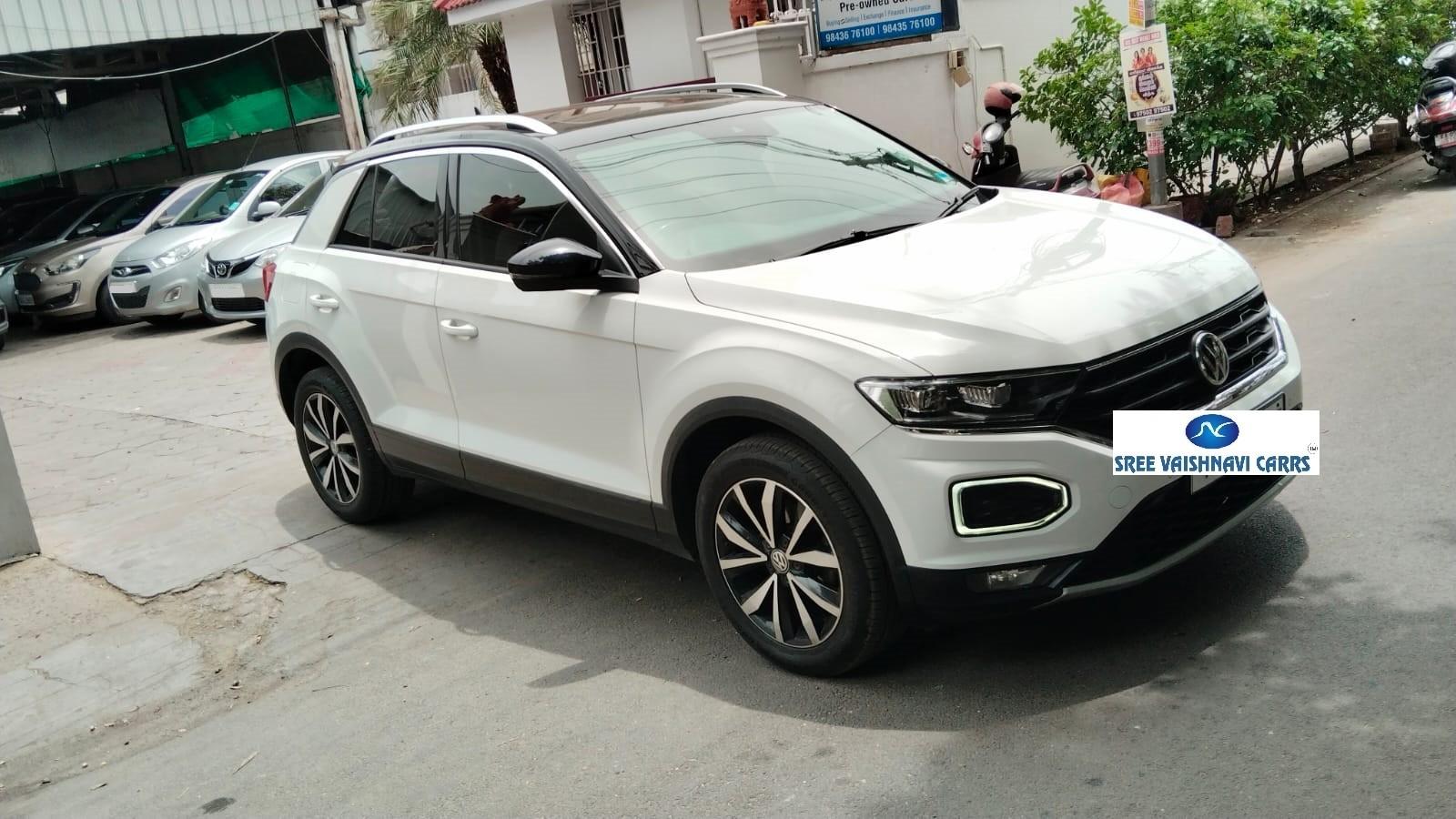 Used 2020 Volkswagen T-Roc 1498 cc Petrol Automatic Car in Coimbatore ...