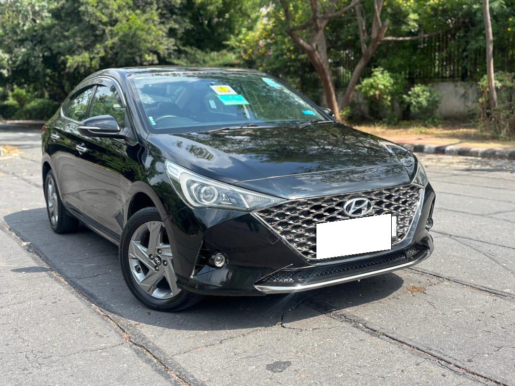 Used 2022 Hyundai Verna 1497 cc Petrol Automatic Car in New Delhi at ...