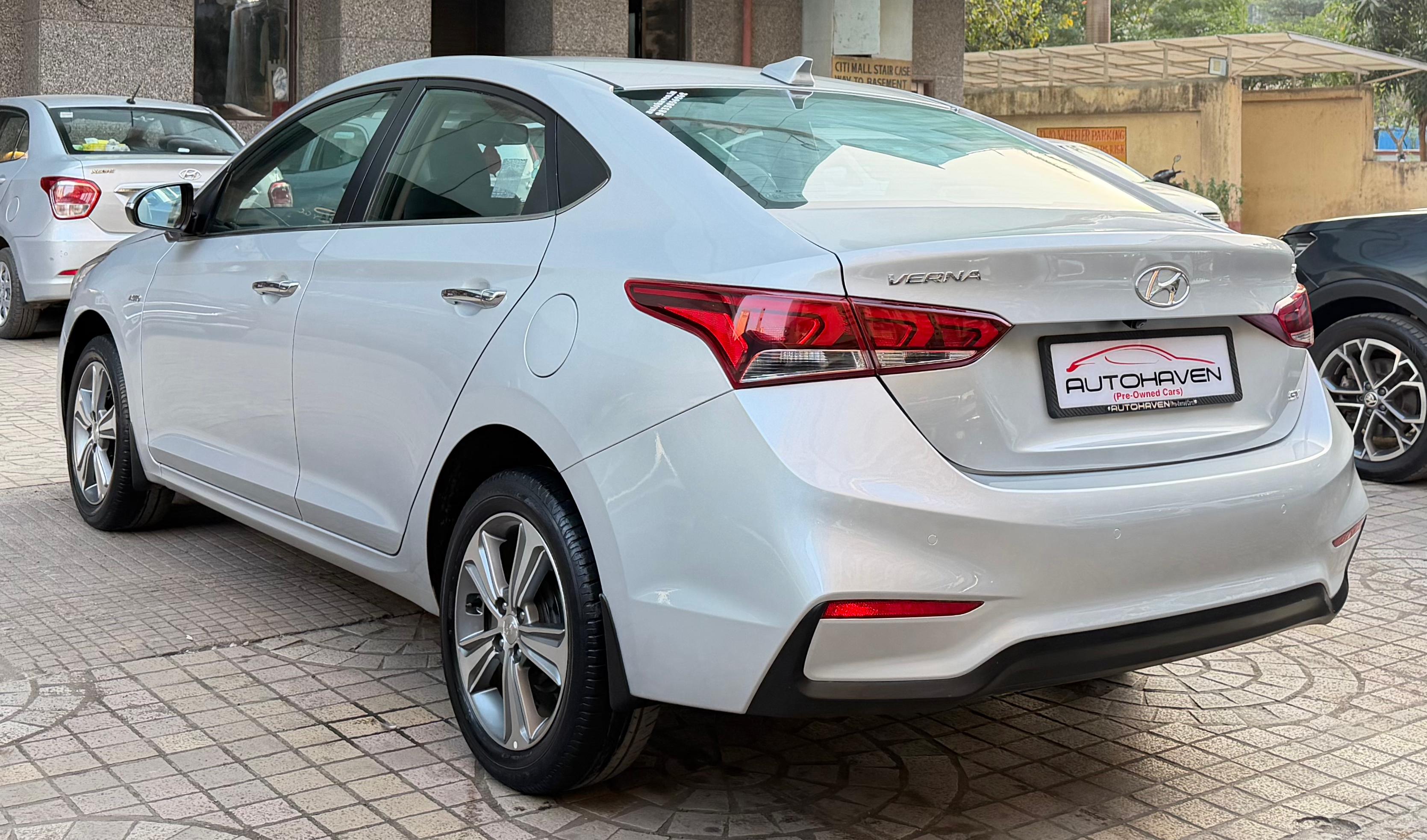 Buy Used Hyundai Verna VTVT 1.6 AT SX Option of 2018 model @ 7,00,000 ...