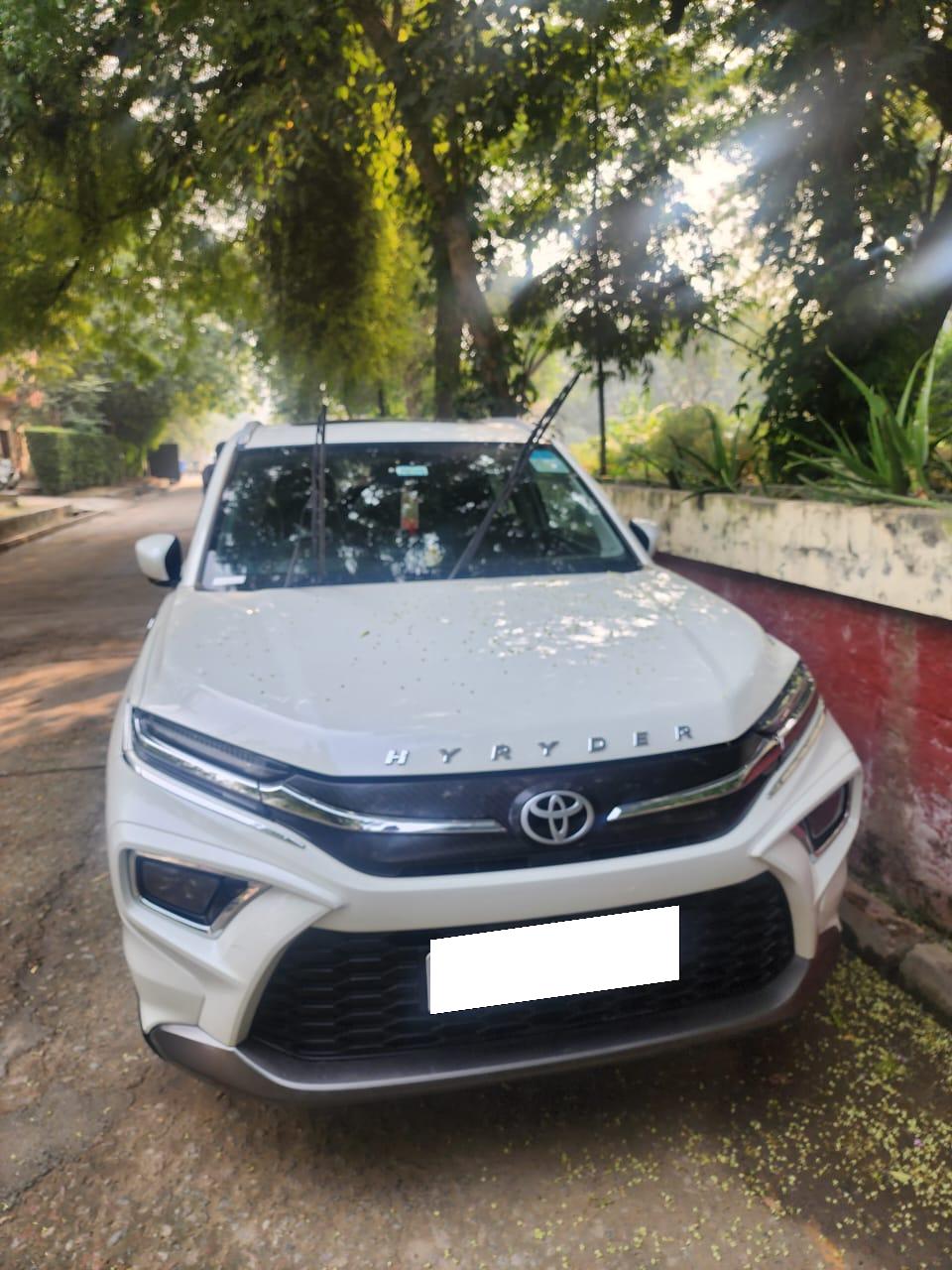 Used 2024 Toyota Hyryder Less Driven Petrol Automatic in New Delhi at ...