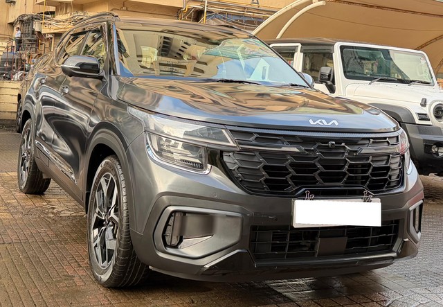 Used 2023 Kia Seltos 1482 cc Petrol Automatic Car in Mumbai at ₹18.25 ...