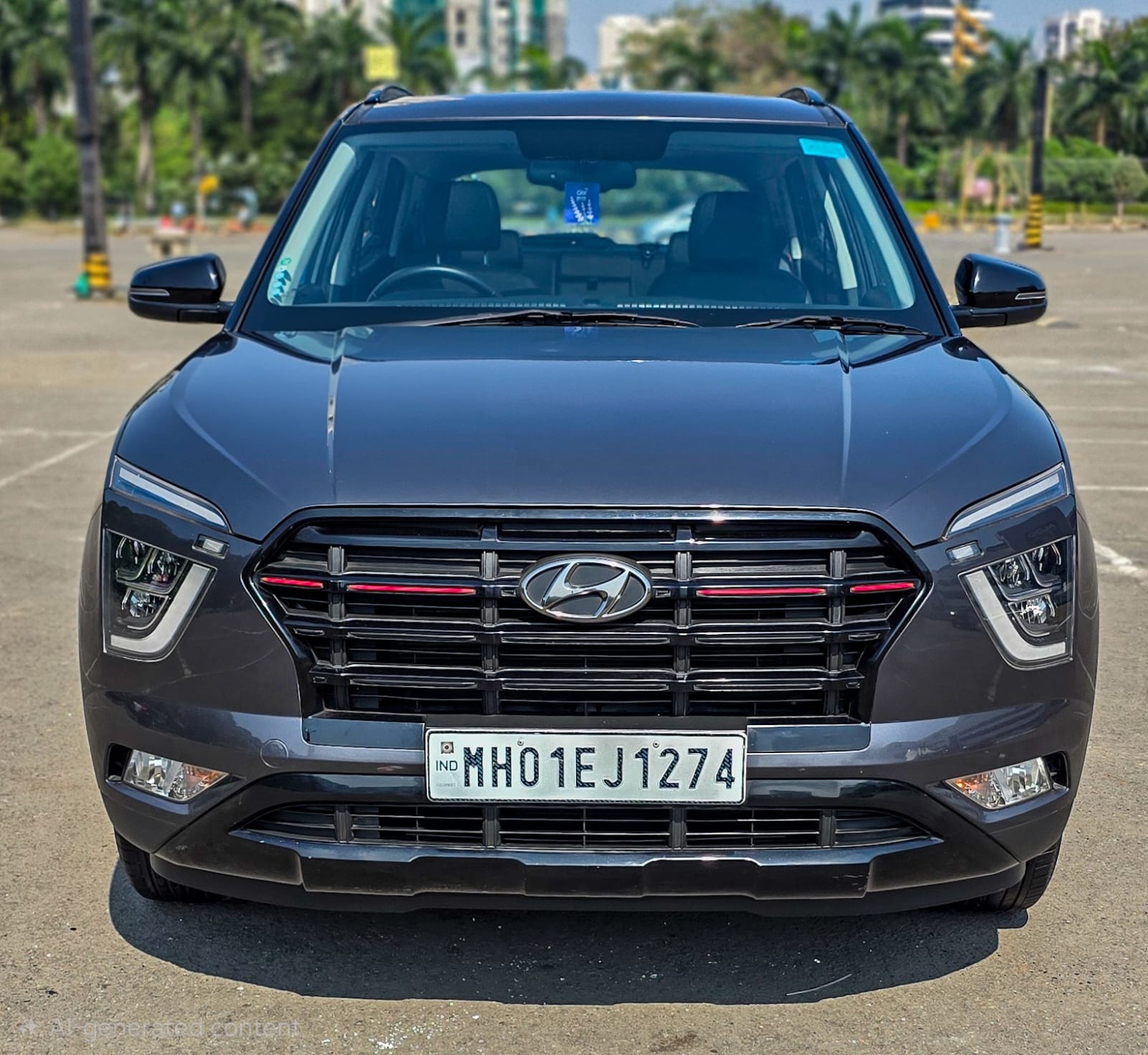 Buy Used Hyundai Creta SX Opt IVT of 2023 model @ 15,95,000 INR in ...