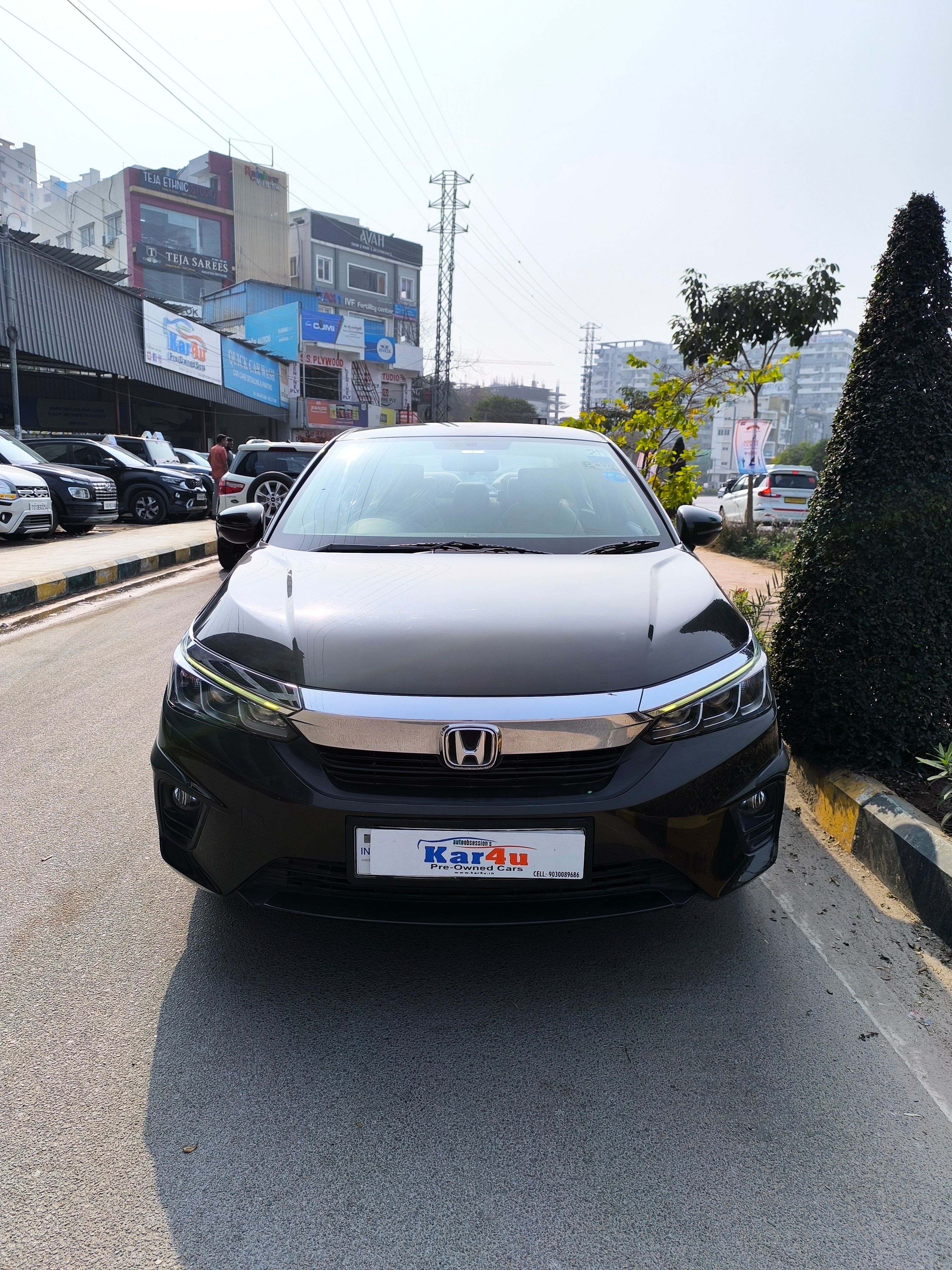 Buy Used Honda City V CVT of 2022 model @ 10,95,000 INR in Hyderabad ...